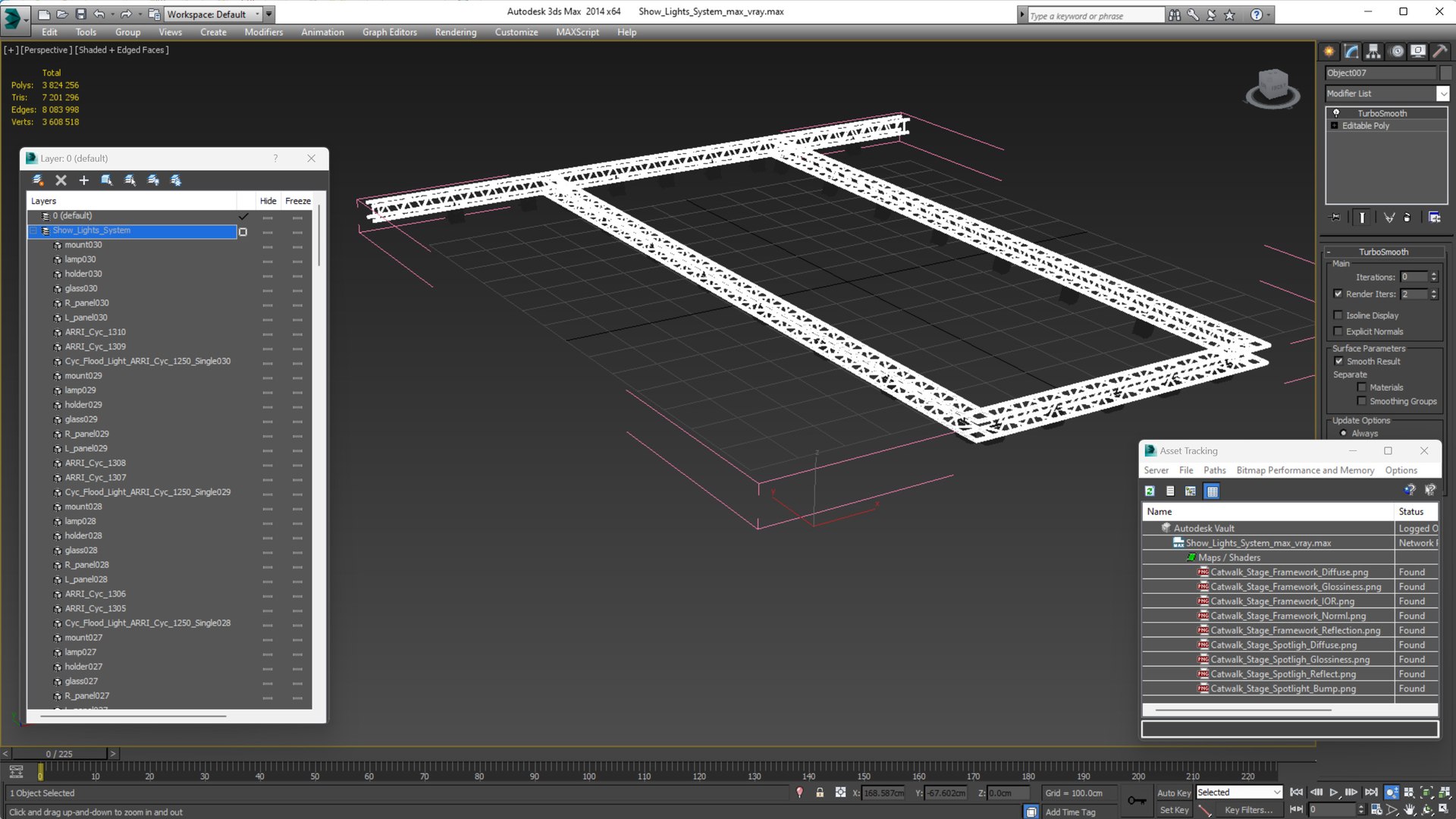 3D Show Lights System - TurboSquid 2080777