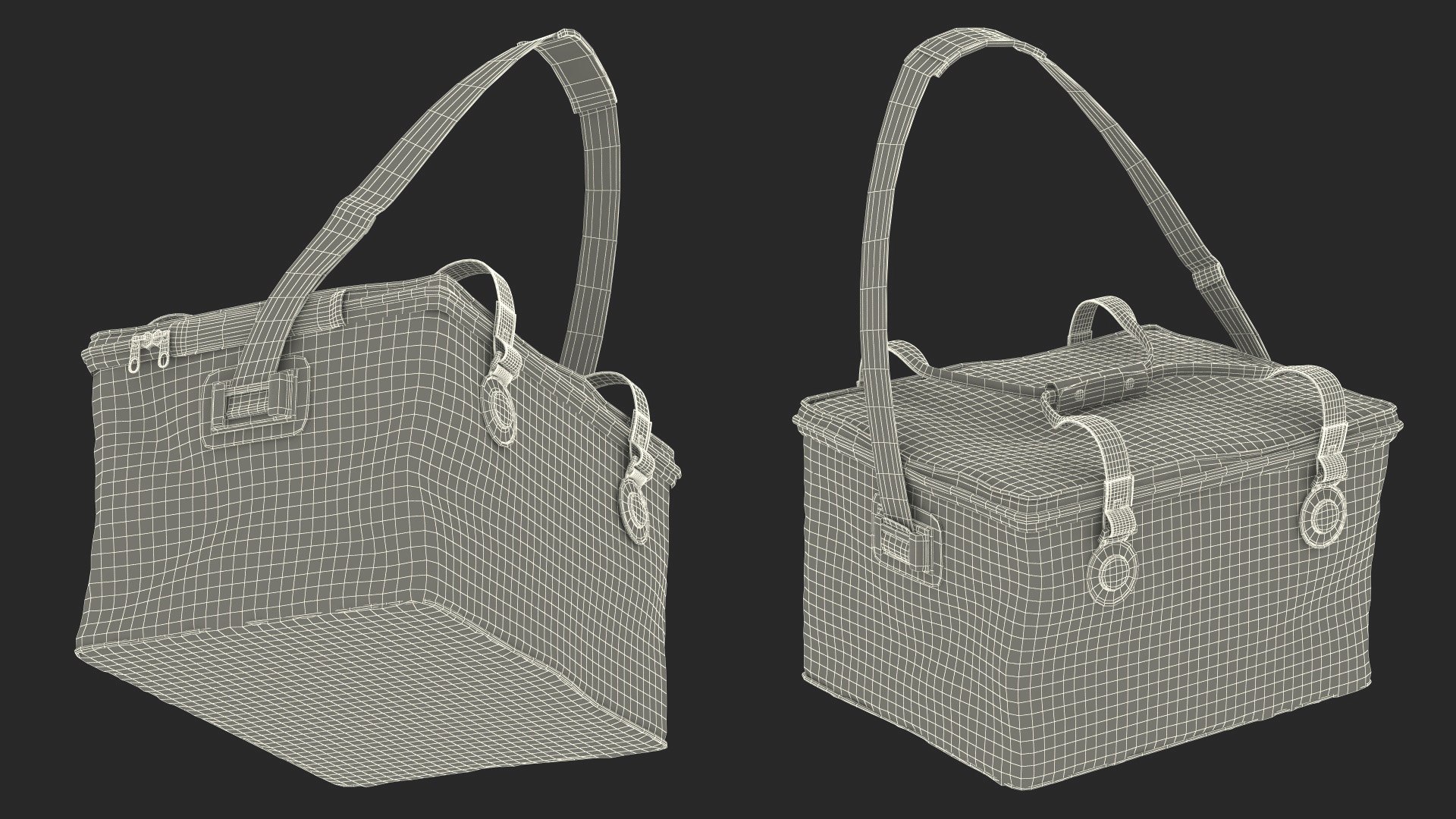 Black Thermal Fishing Bag Lucky John On Manikin 3D Model - TurboSquid ...