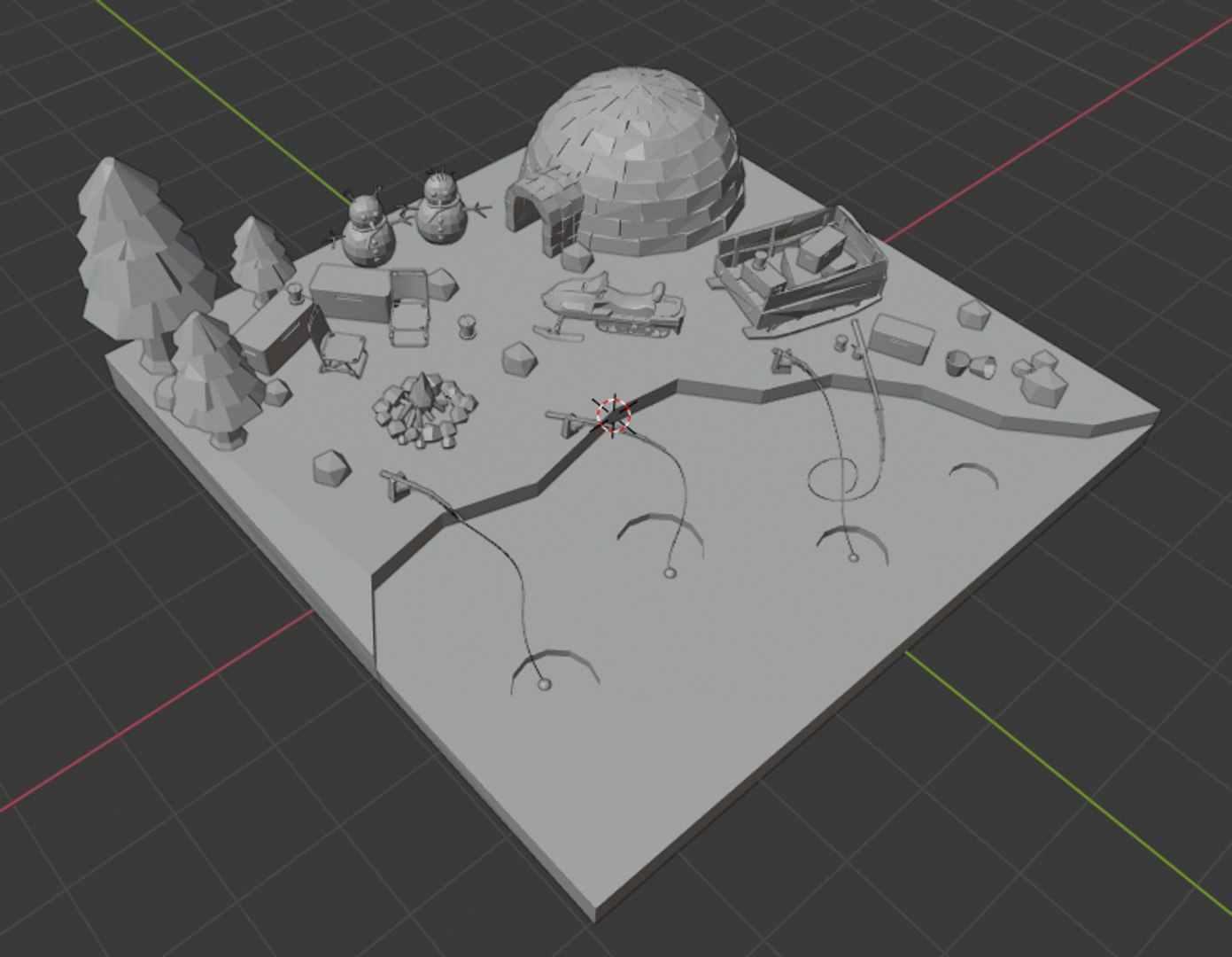 Low-poly 3D Model - TurboSquid 1541480