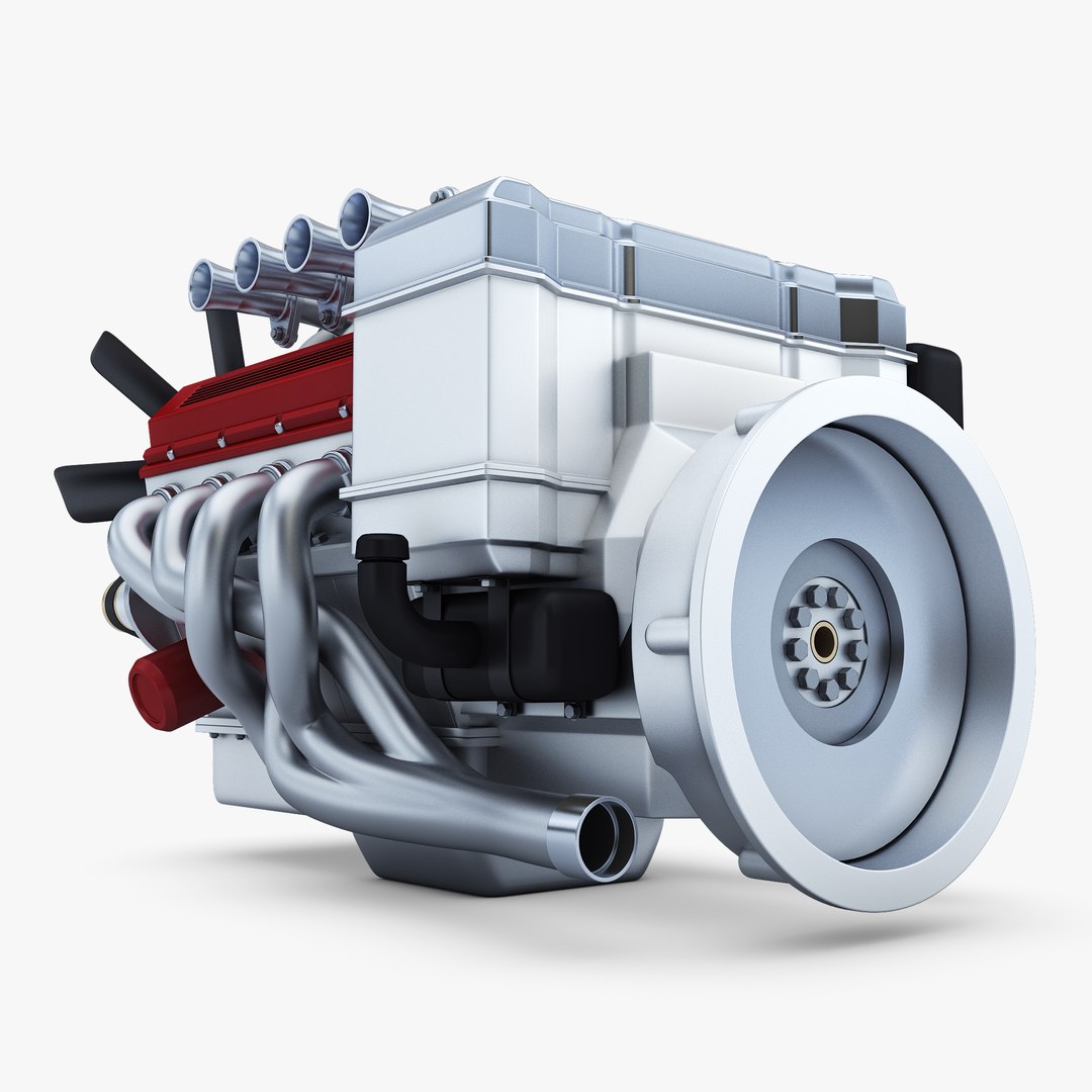 3D Generic Engine V8 - TurboSquid 1517588