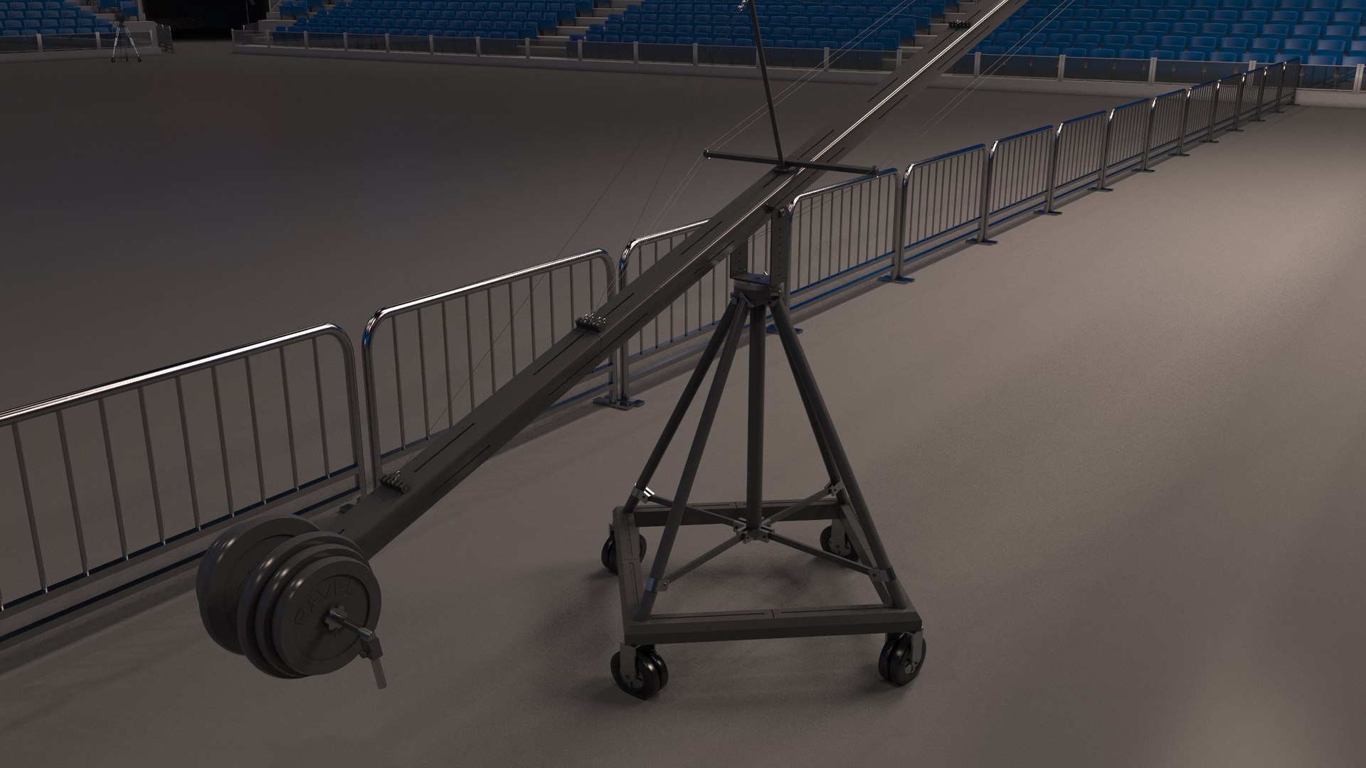 3D model stage arena - TurboSquid 1581529