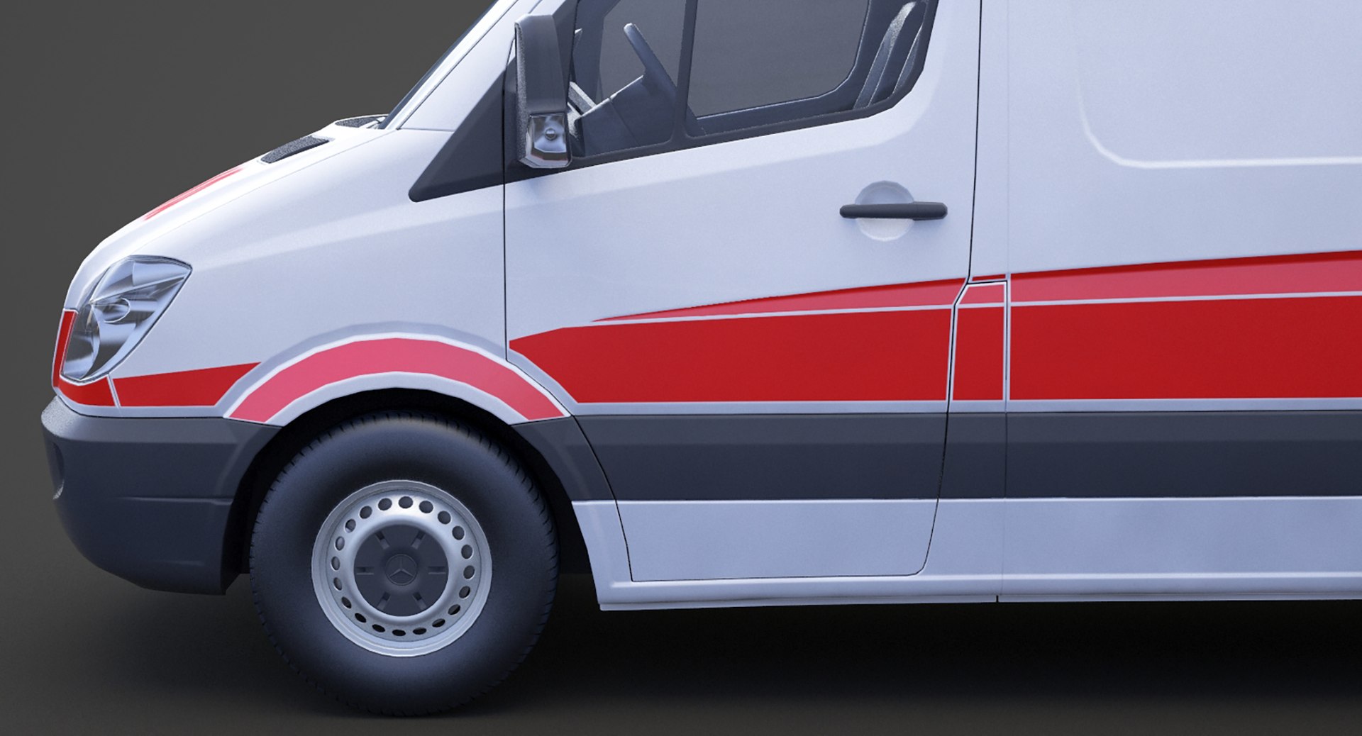 3D Mercedes Benz Sprinter Ambulance - TurboSquid 2159580