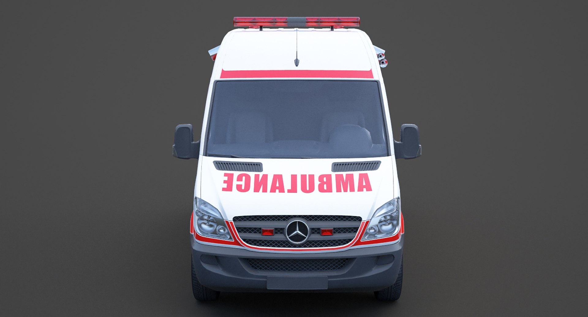 3D Mercedes Benz Sprinter Ambulance - TurboSquid 2159580