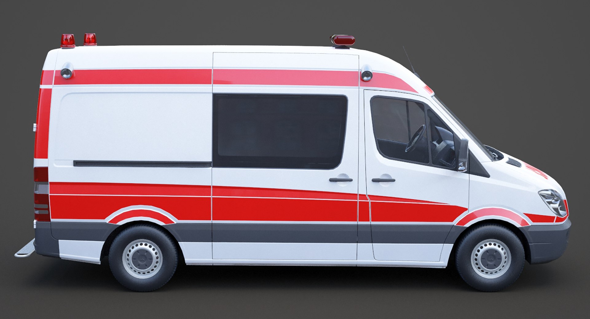 3D Mercedes Benz Sprinter Ambulance - TurboSquid 2159580