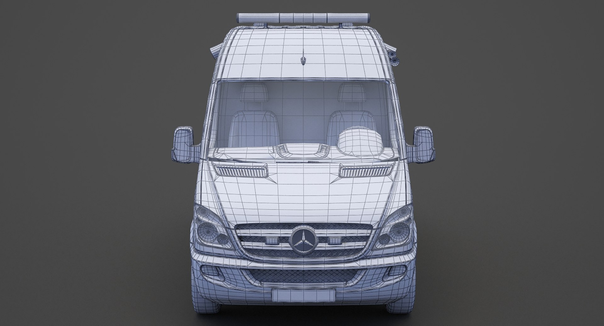 3D Mercedes Benz Sprinter Ambulance - TurboSquid 2159580