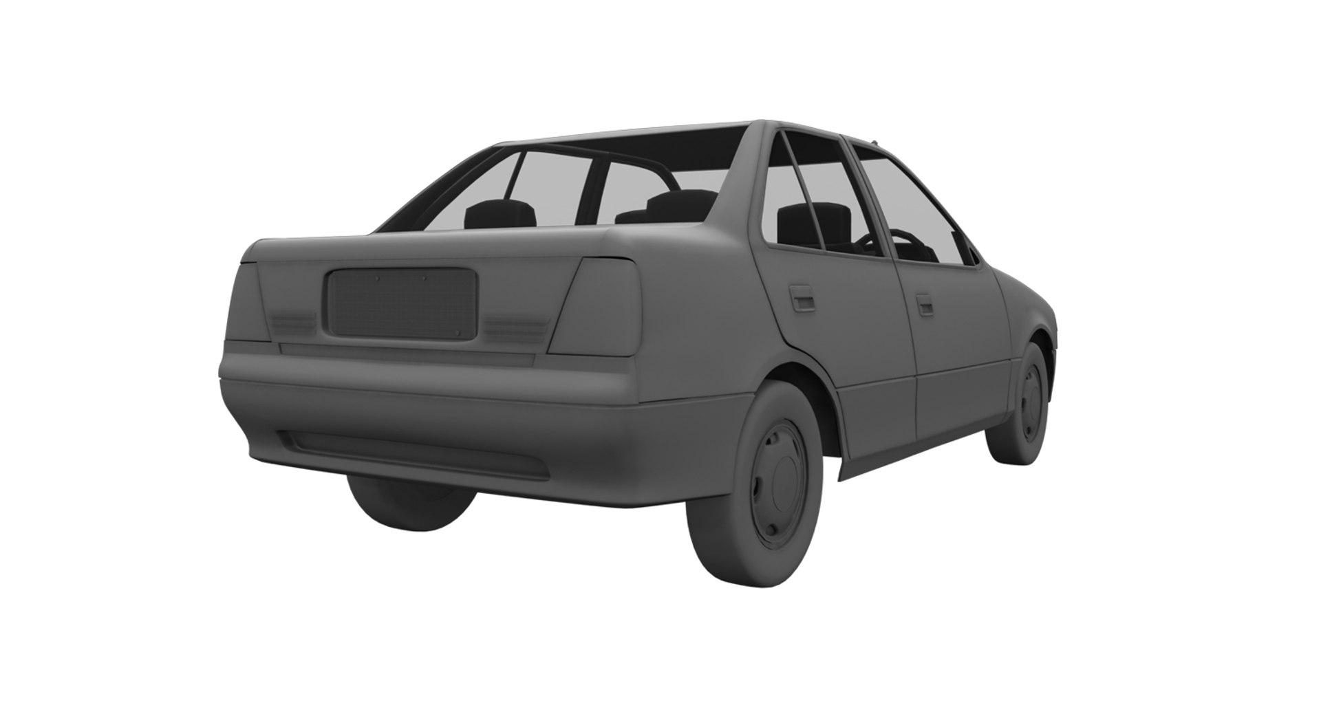 Esteem Car 3D Model - TurboSquid 1540685
