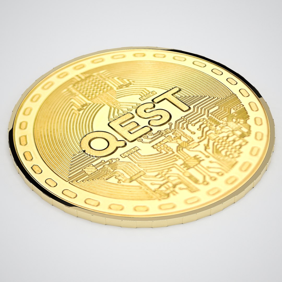 3D Qest Coin Model - TurboSquid 2400035