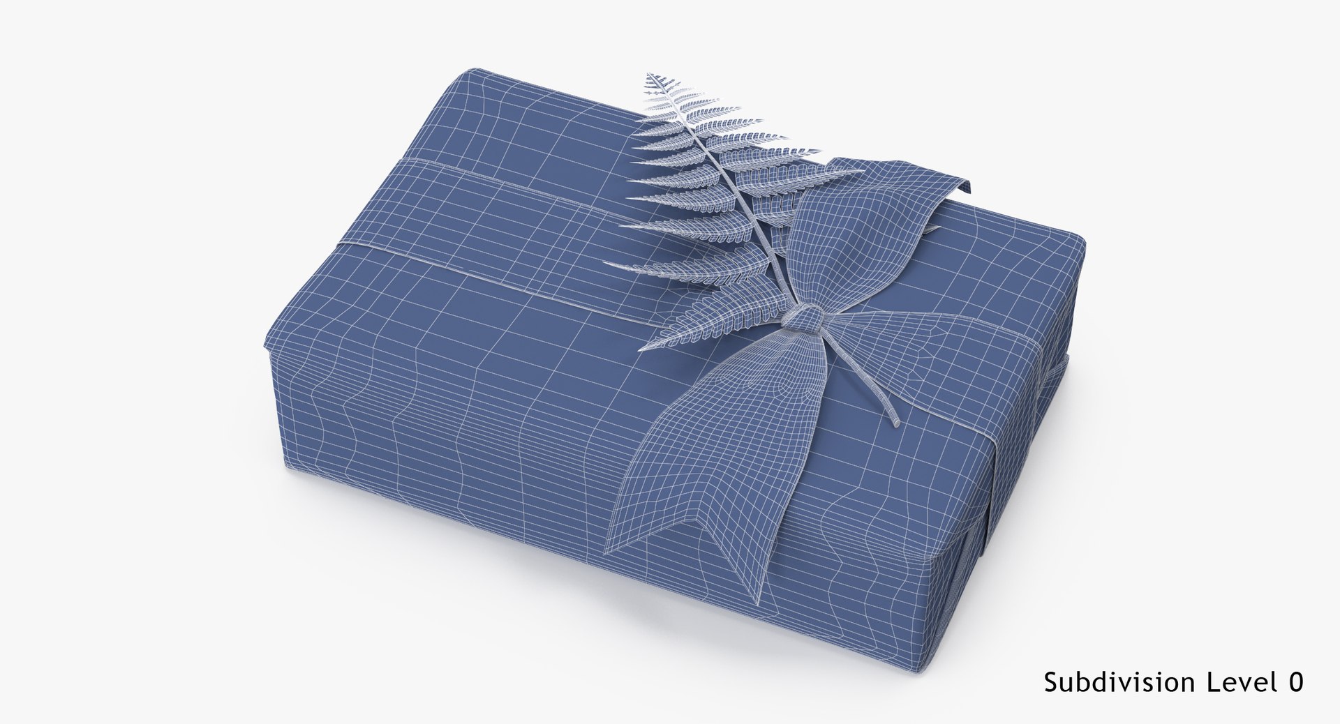 Wrapped Christmas Gift 02 3D Model - TurboSquid 1221805