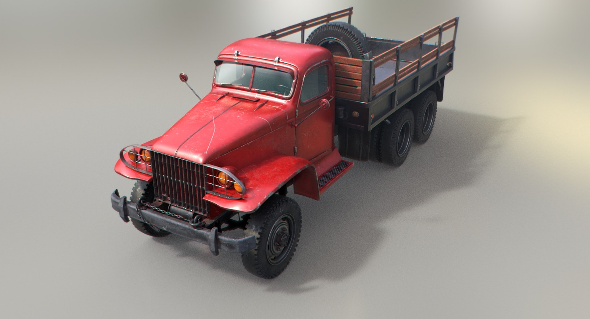 3D diamond t truck chassis model - TurboSquid 1366608