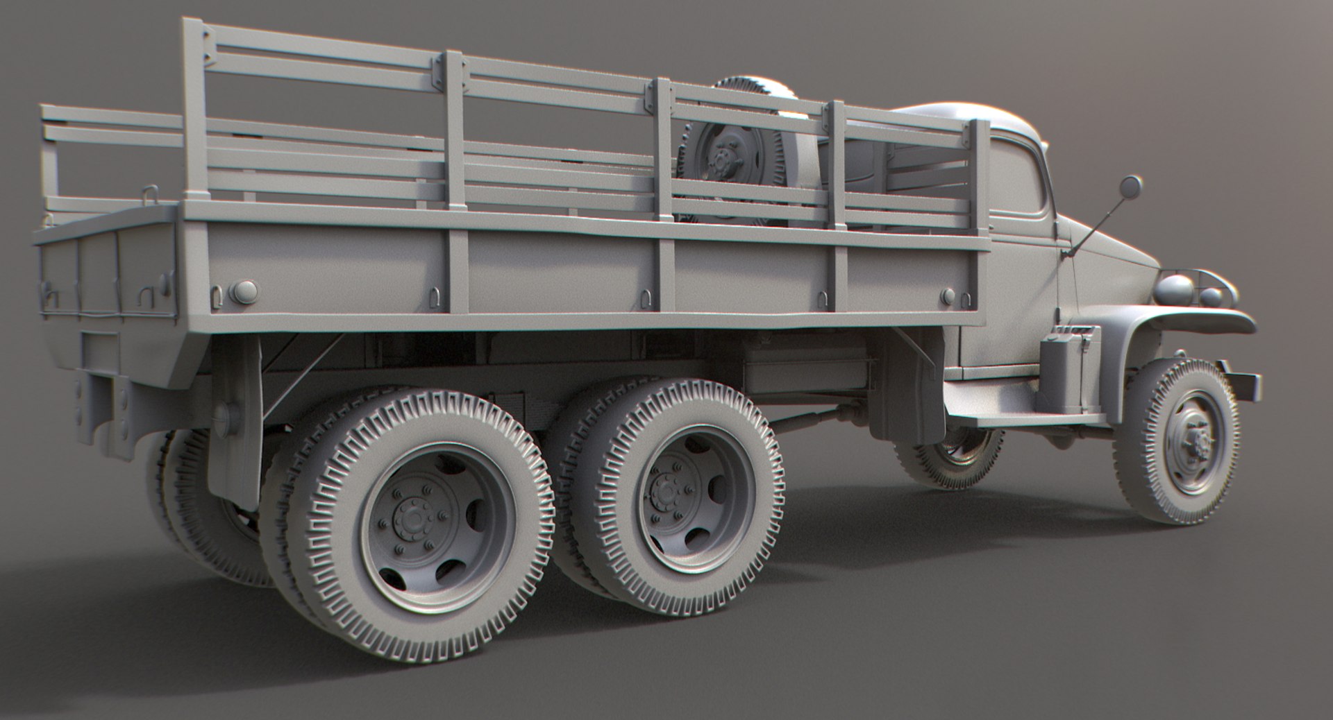 3D diamond t truck chassis model - TurboSquid 1366608