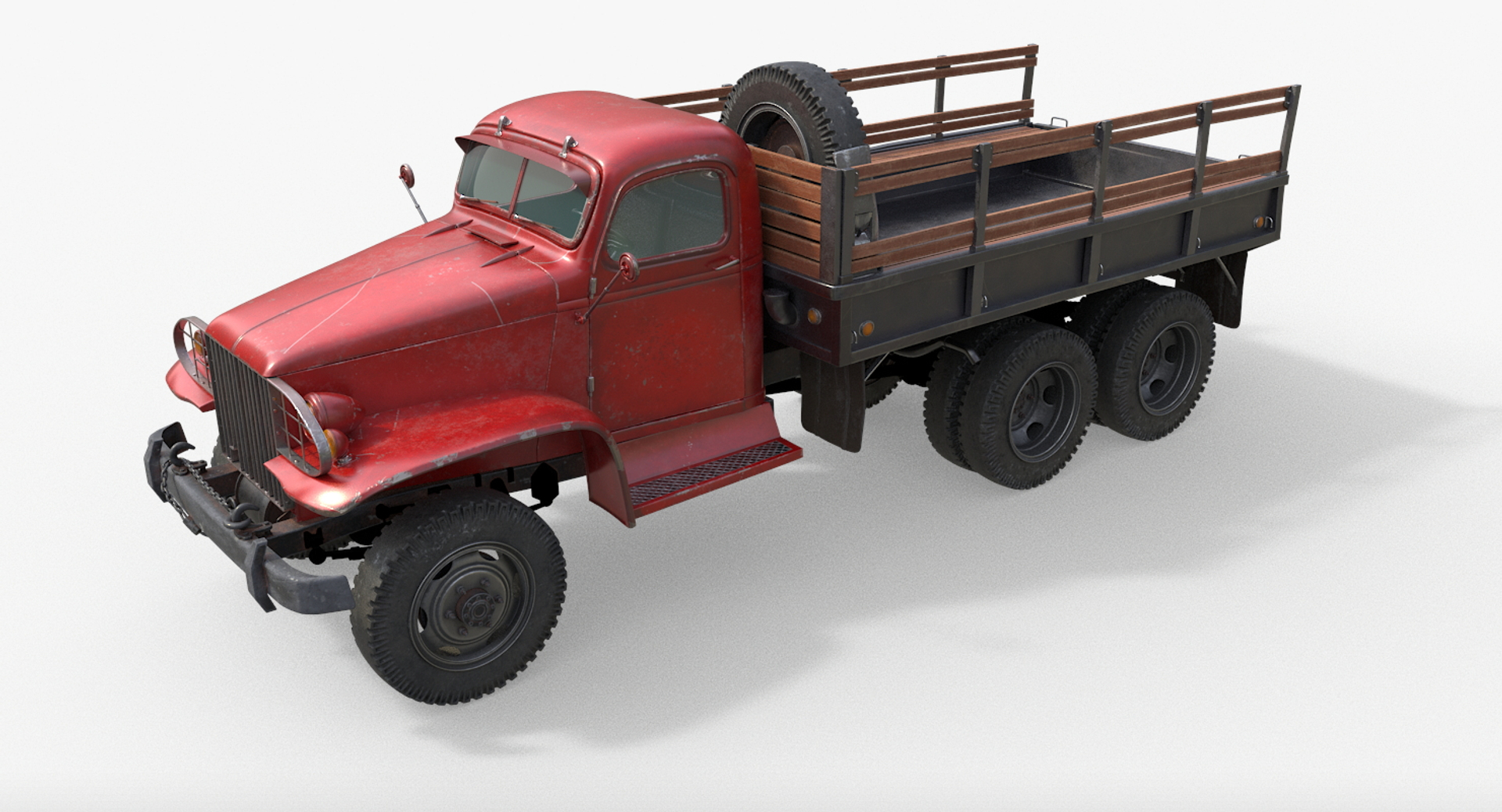 3D diamond t truck chassis model - TurboSquid 1366608