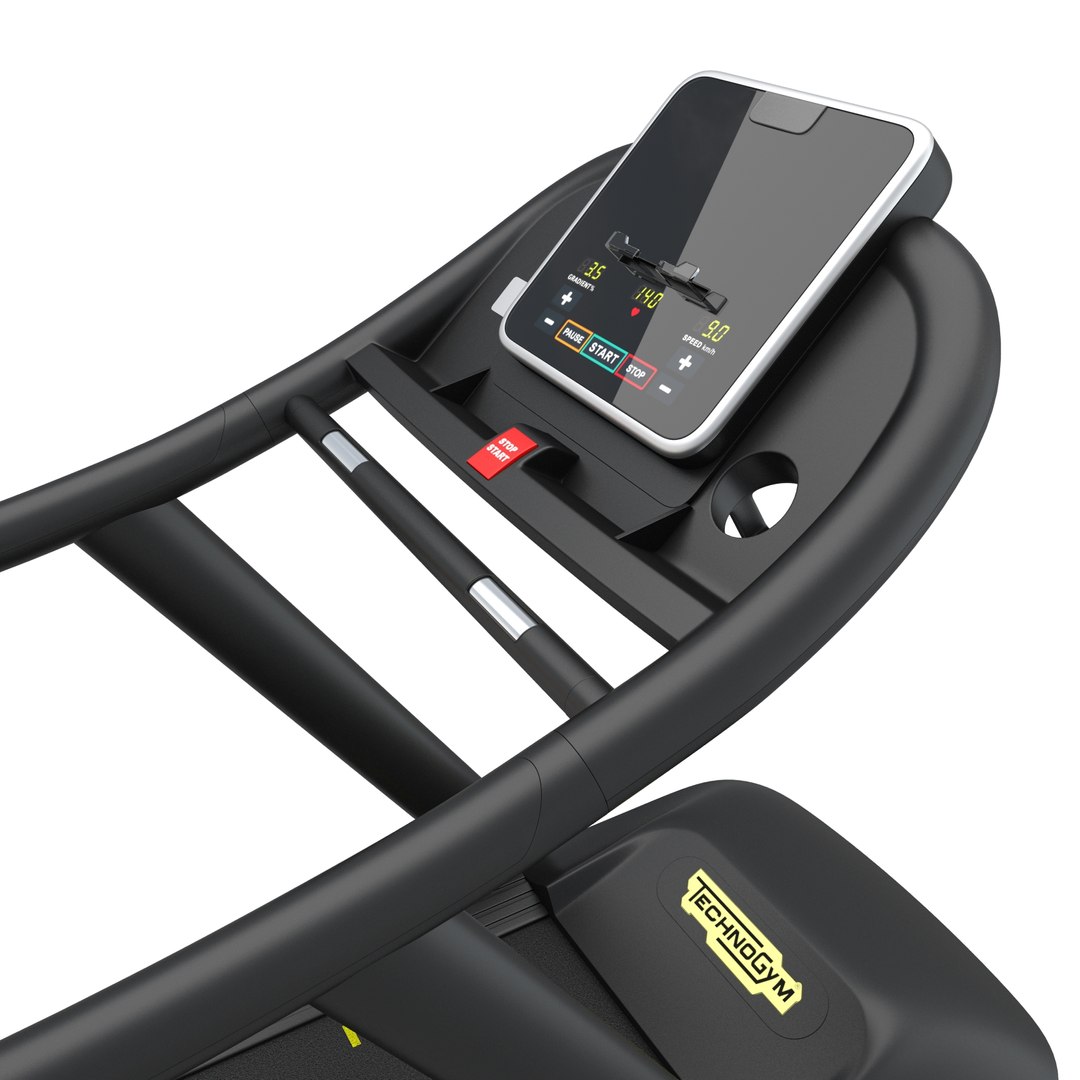 3D Model Jog Forma Treadmill Technogym - TurboSquid 1160640