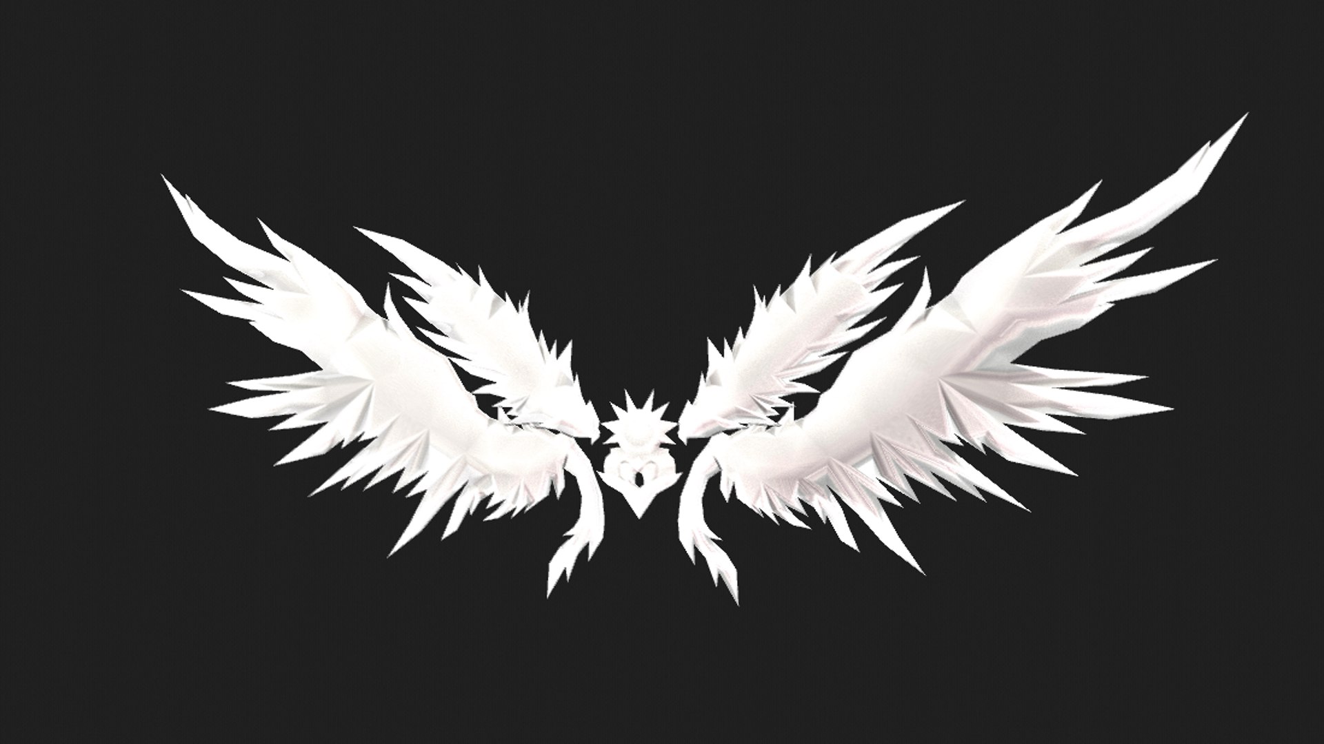 Futuristic Wing 3D Model - TurboSquid 1969619