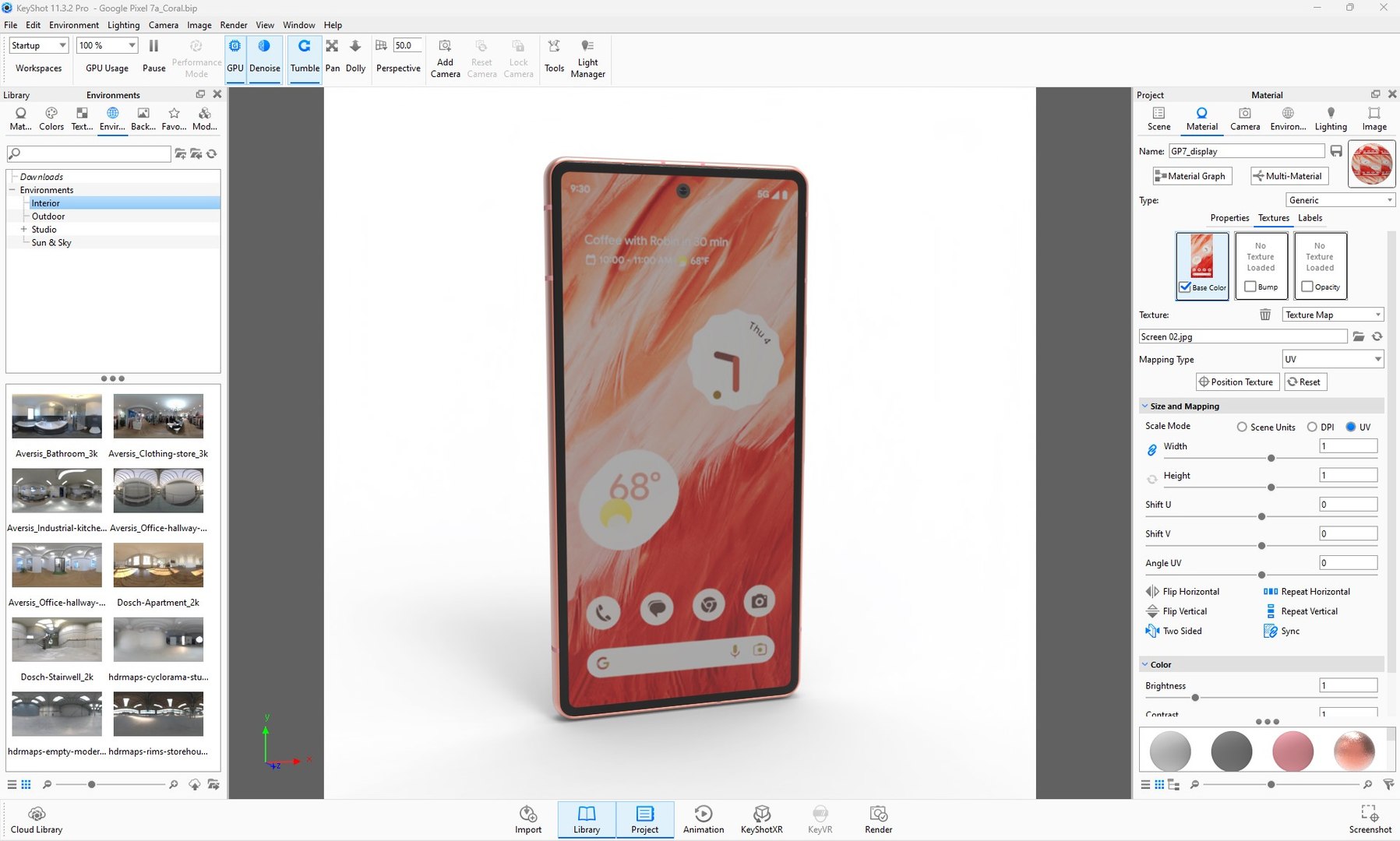 Google Pixel 7a Coral 3D model - TurboSquid 2071876