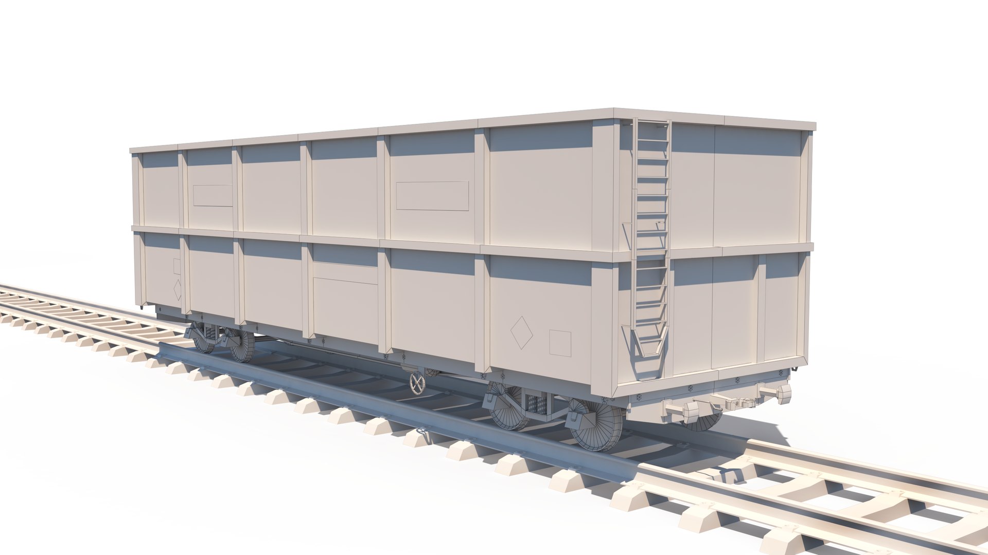 3D Cargo Train - Pack - TurboSquid 1833200