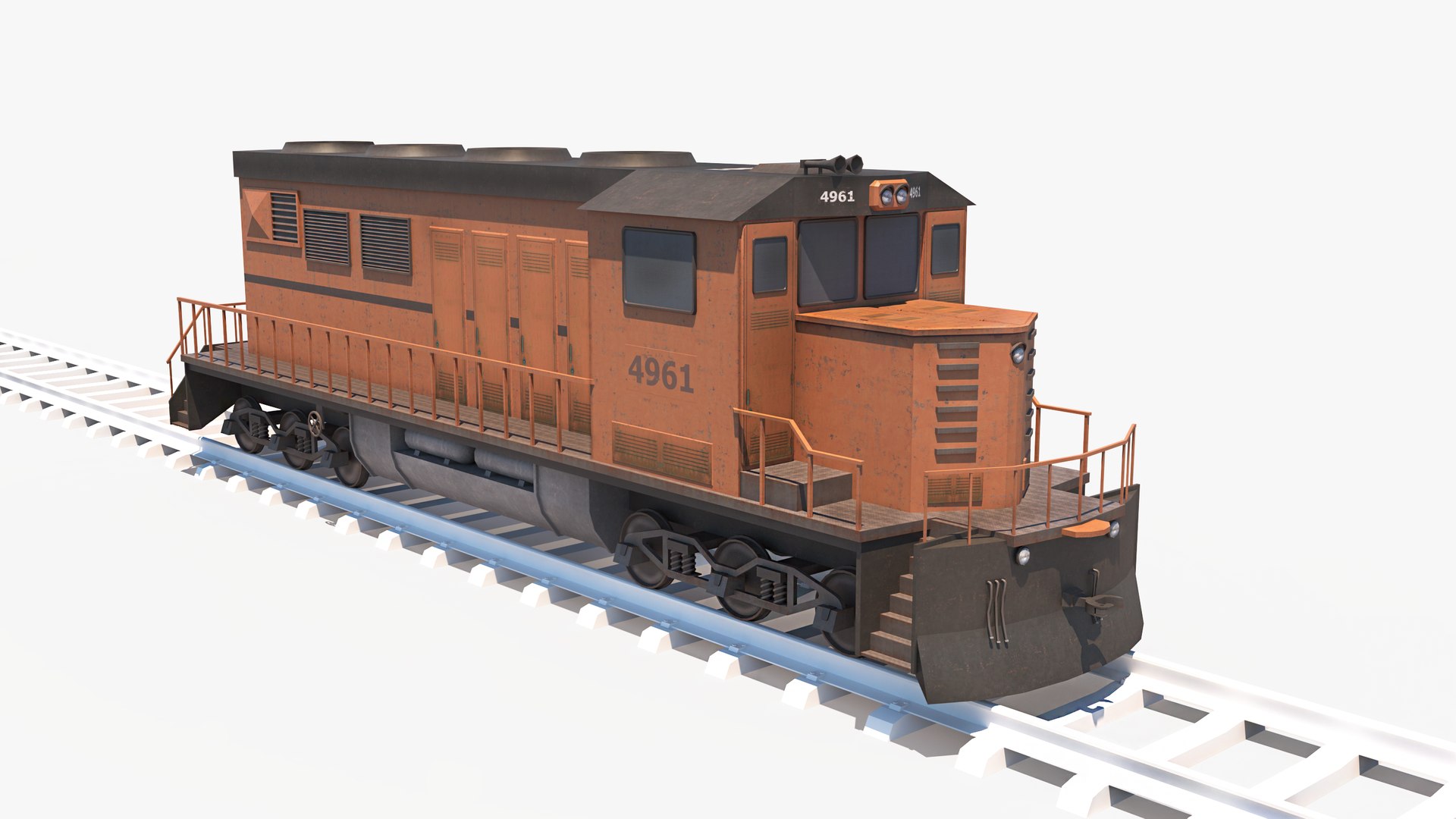 3D Cargo Train - Pack - TurboSquid 1833200
