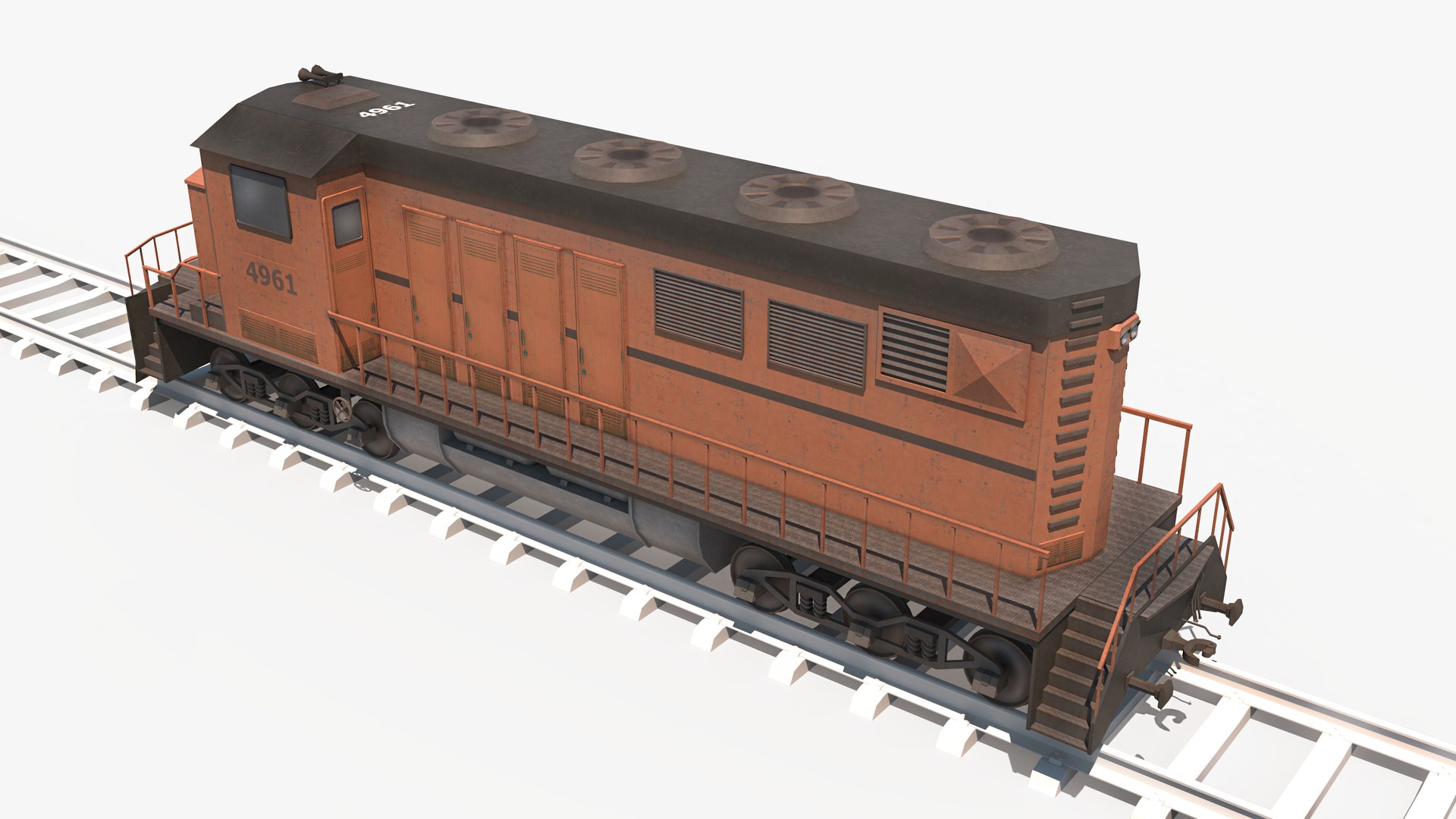 3D Cargo Train - Pack - TurboSquid 1833200