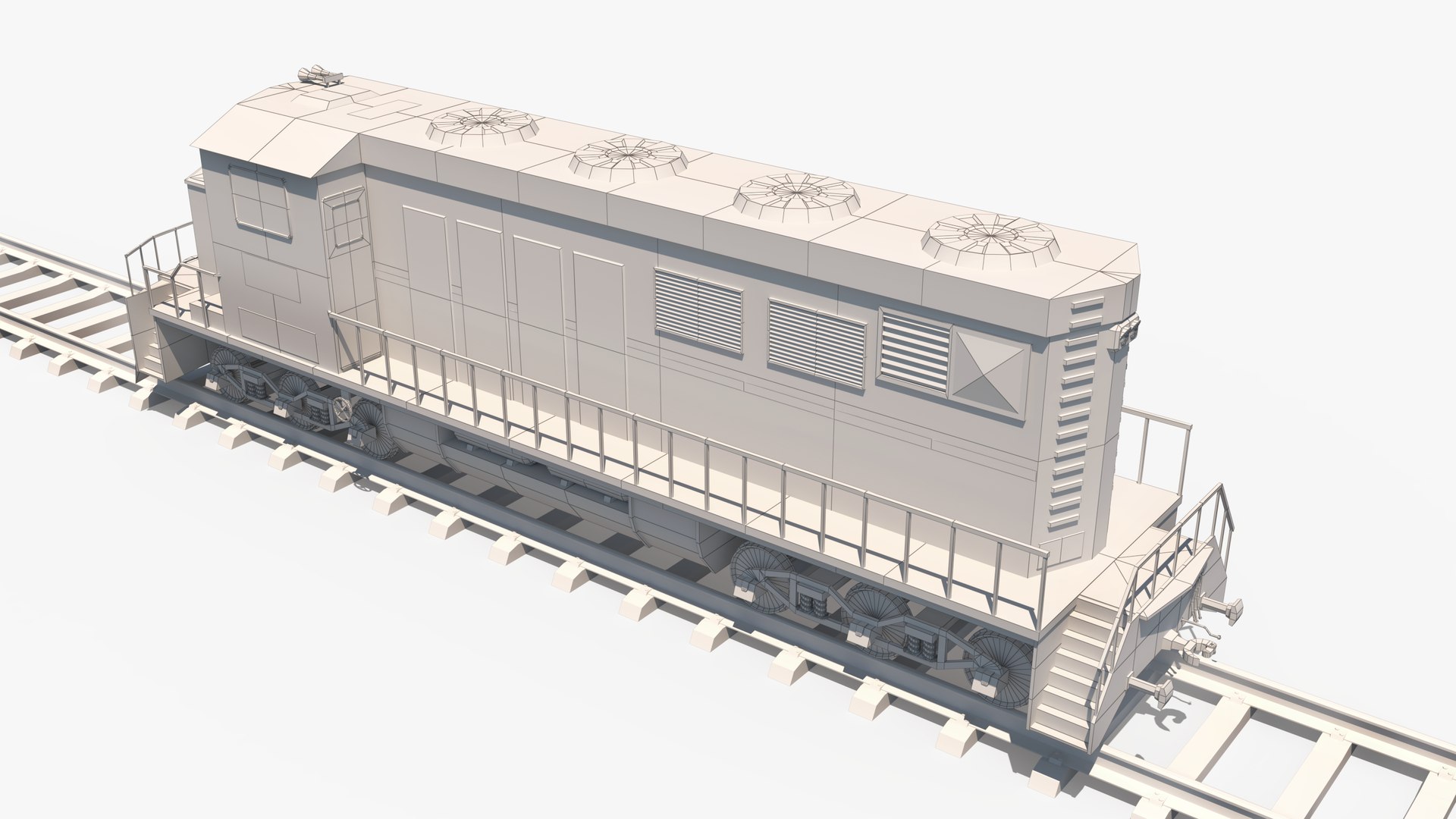 3D Cargo Train - Pack - TurboSquid 1833200