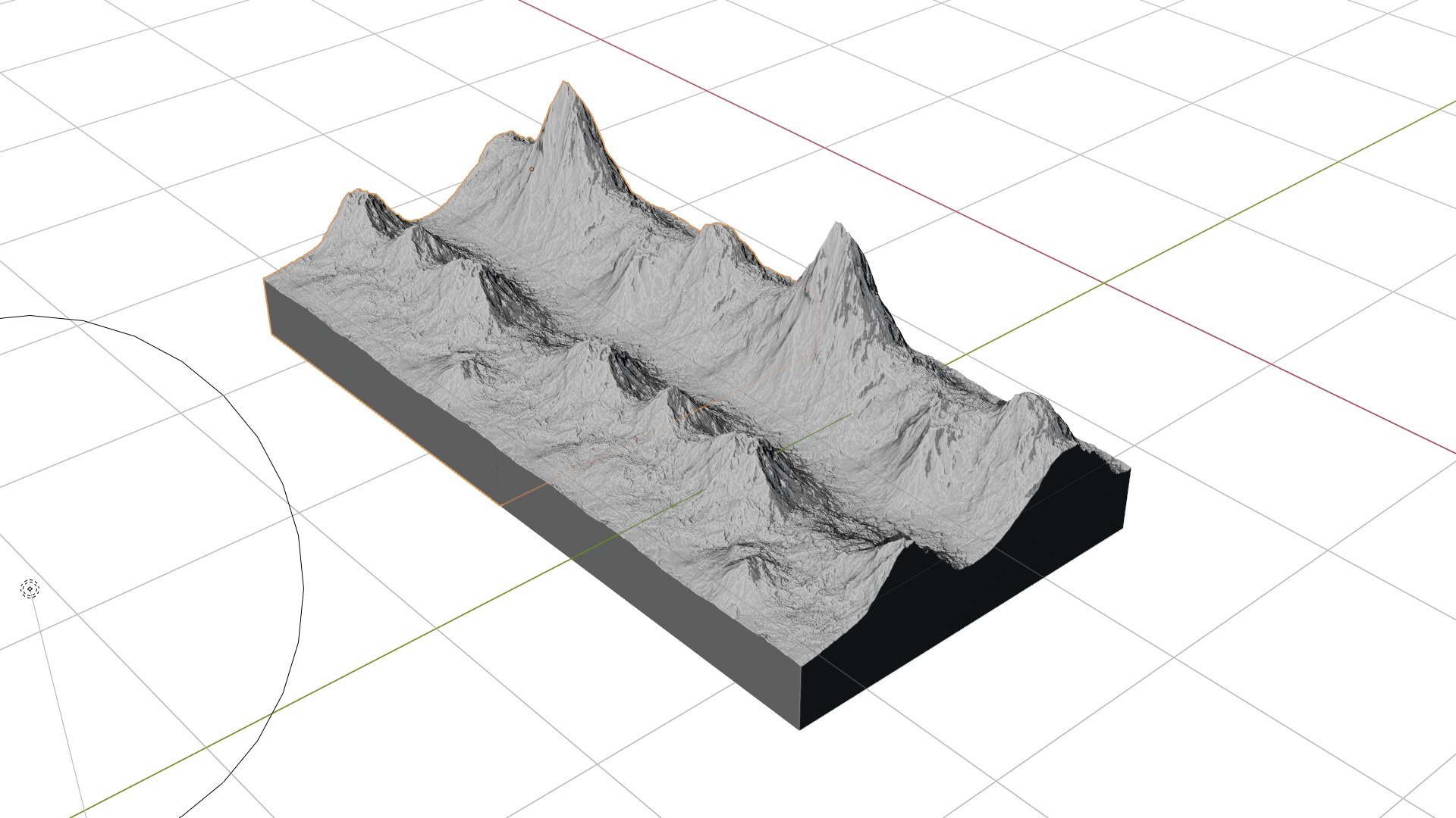 16k Infinite Lava River Seamless Height Map And 3D Terrain 3D ...