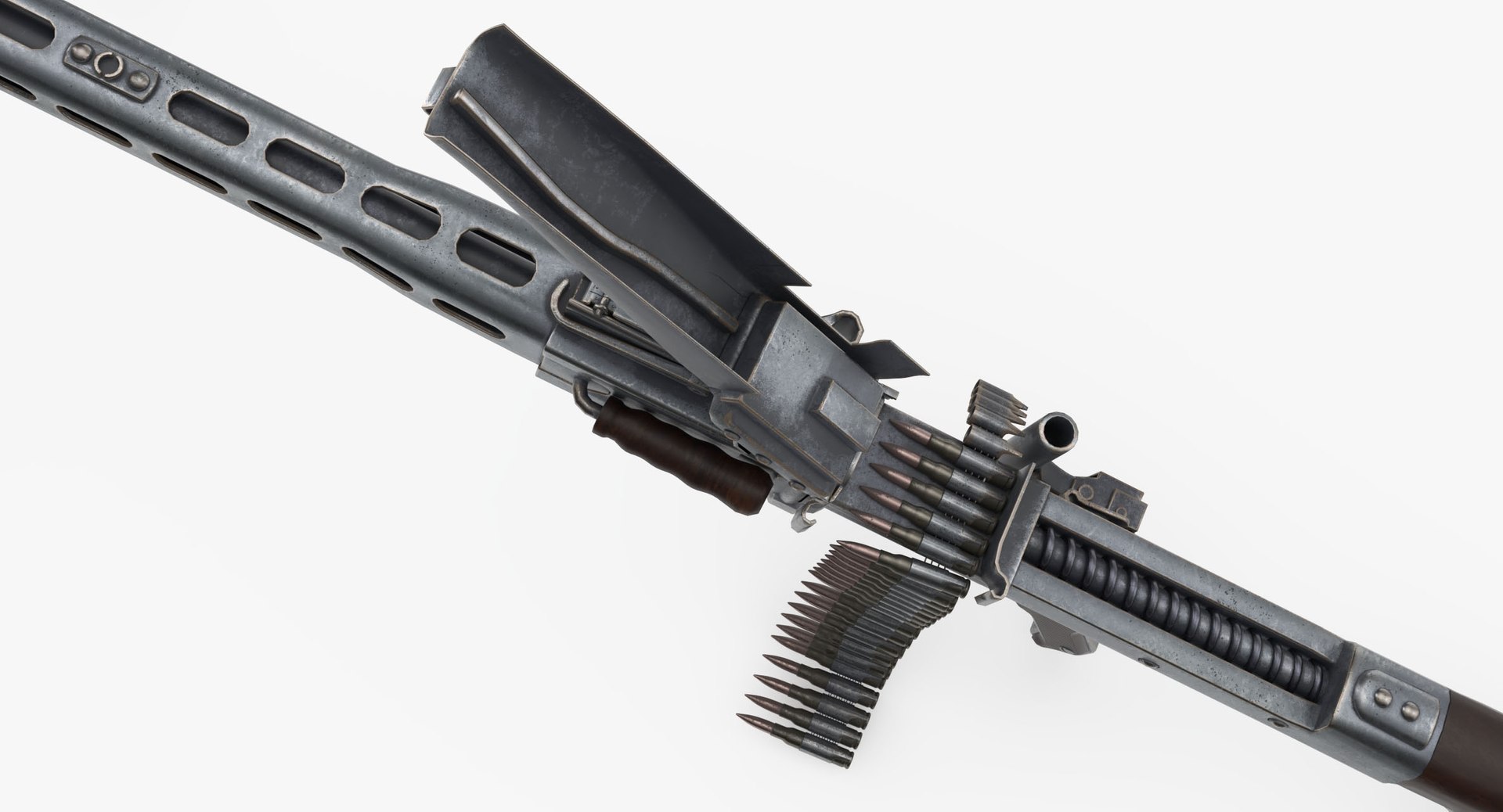 MG-42 Machine Gun 3D - TurboSquid 2346876