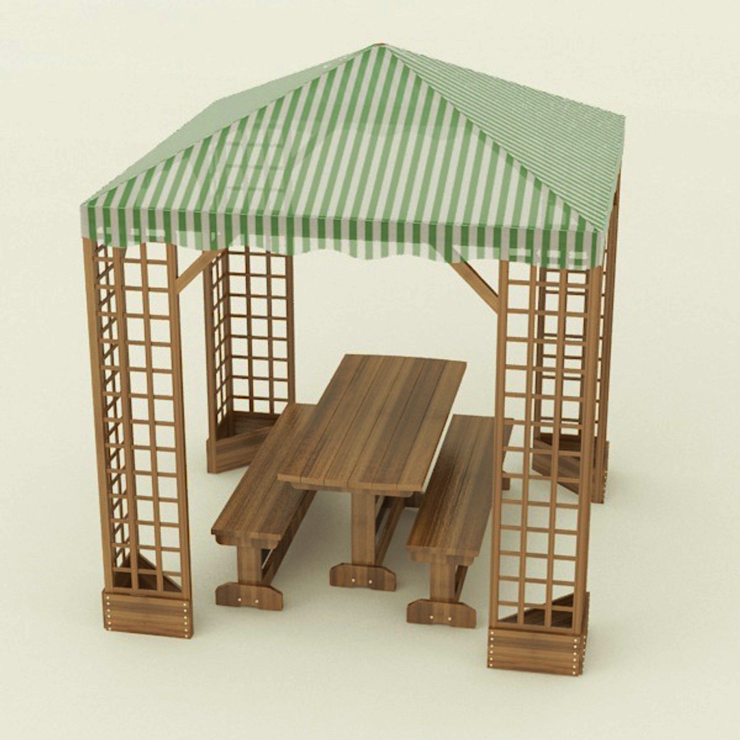 Gazebo 3ds