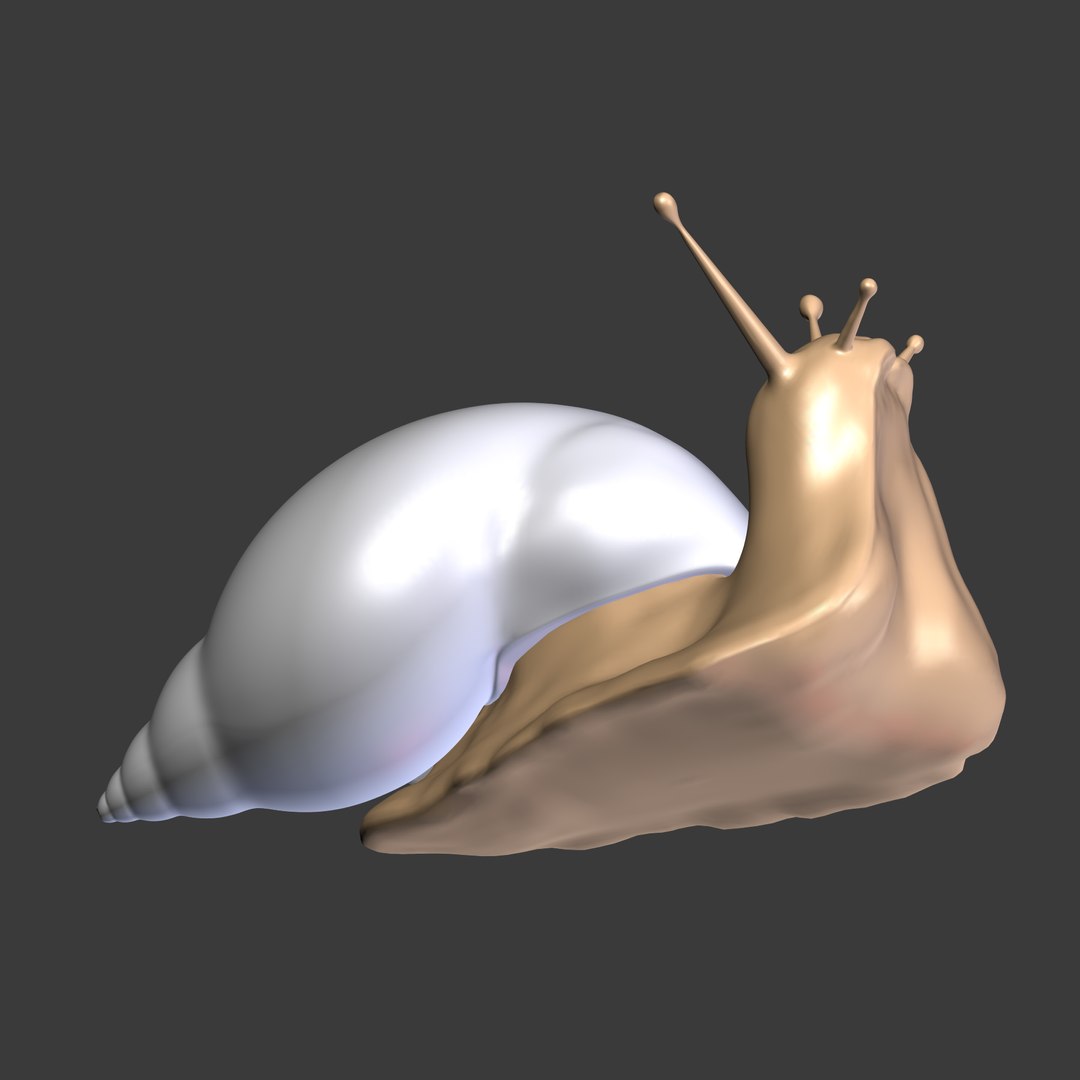 Snail 3d Obj