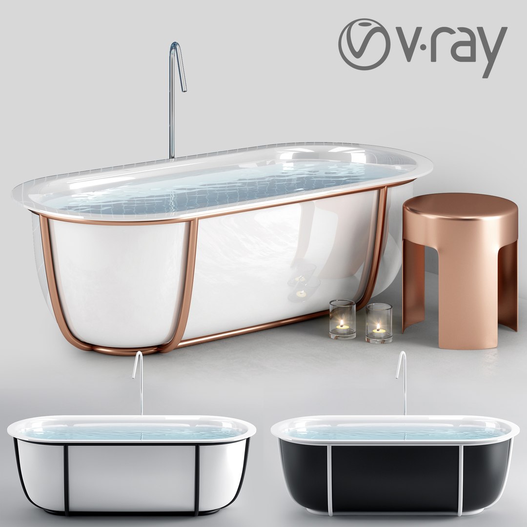 3D Cuna Agrape Bathtub Cuba - TurboSquid 1392864