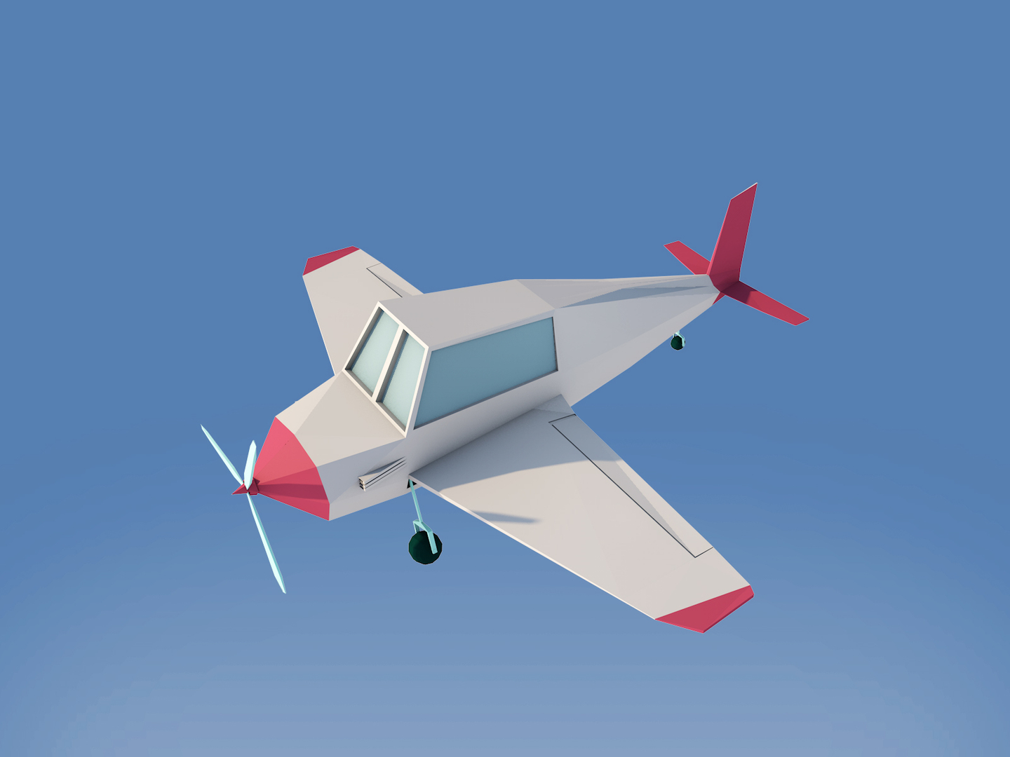 Free plane render 3D - TurboSquid 1192348