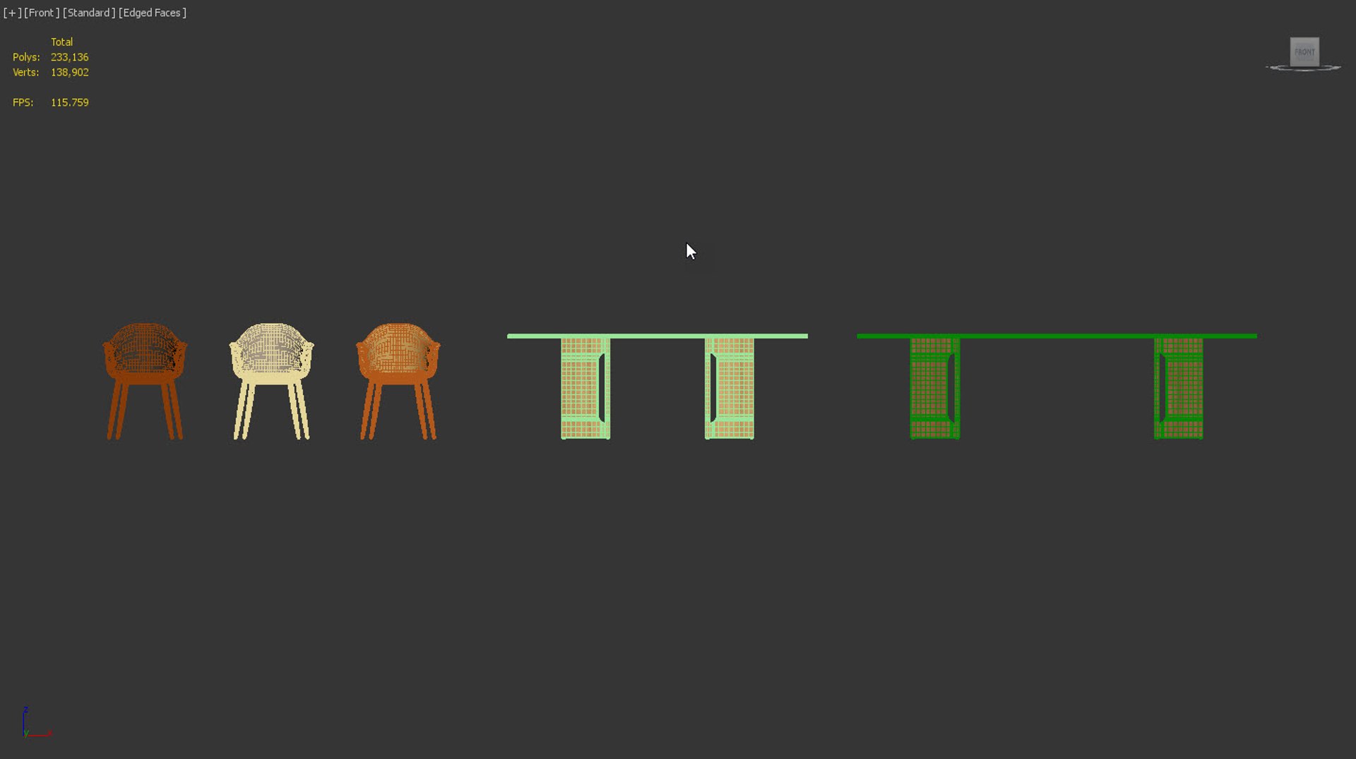 Menu set 3D model - TurboSquid 1678717