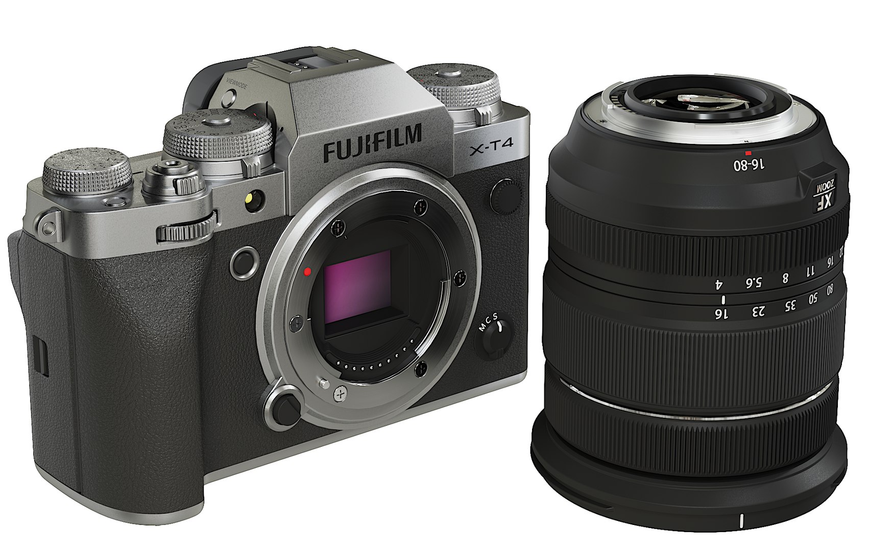 3D Fujifilm X-t4 Camera X Model - TurboSquid 1561916