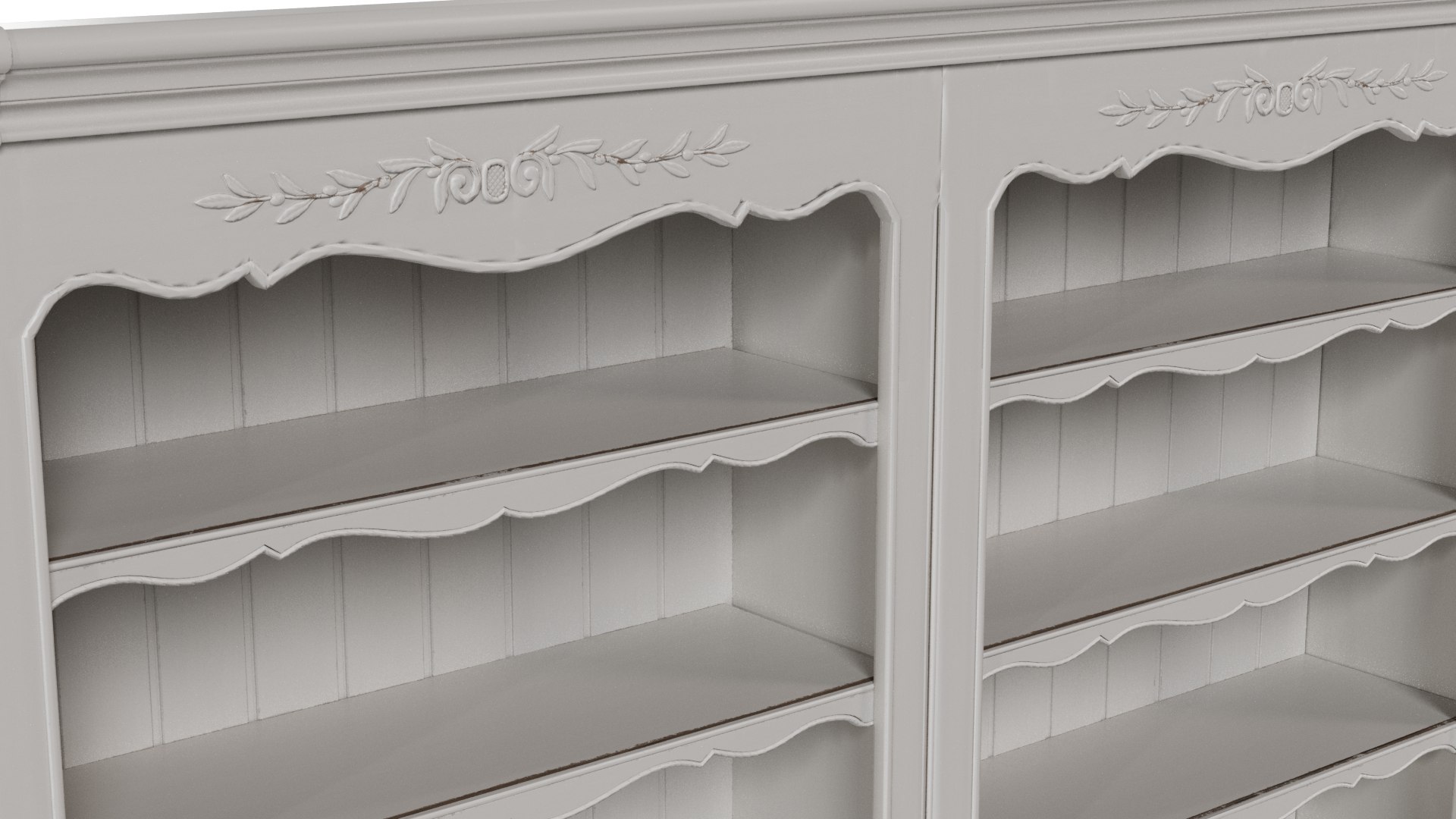 Marseille Library Of 3 Bookcases 3D Model - TurboSquid 2274740