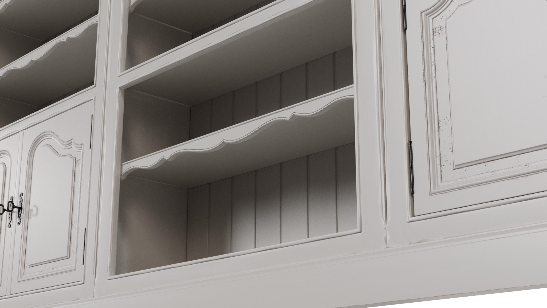 Marseille Library Of 3 Bookcases 3D Model - TurboSquid 2274740