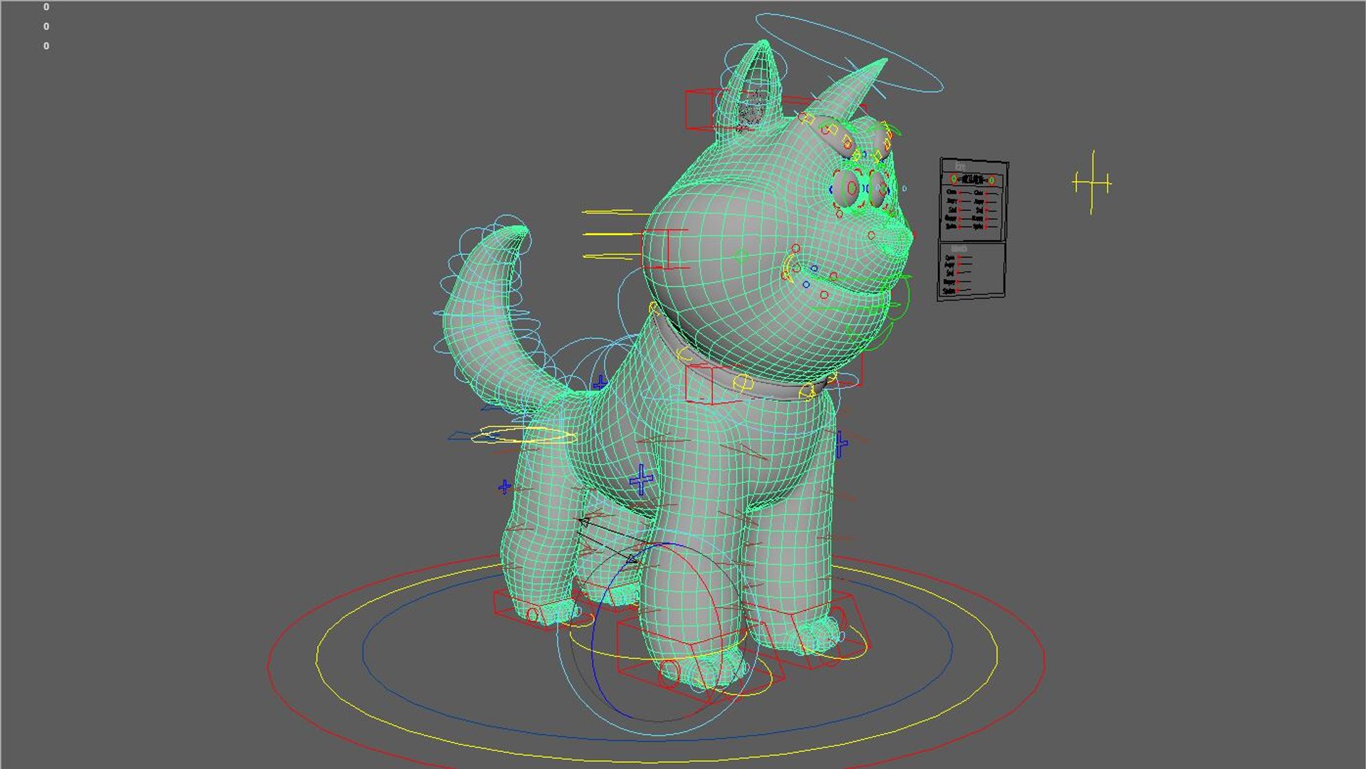 Advanced Rigging Cartoon Dog Low-poly 3D model 3D - TurboSquid 2133522