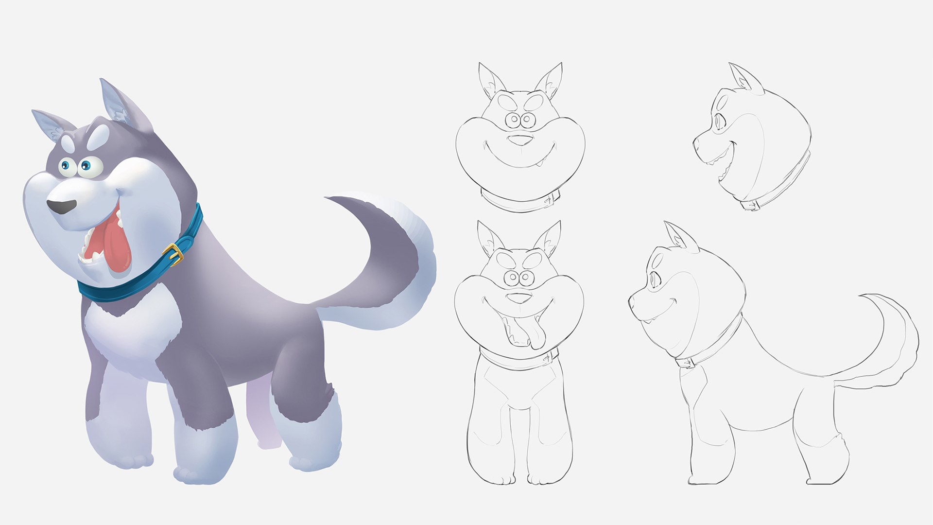 Advanced Rigging Cartoon Dog Low-poly 3D - TurboSquid 2133522