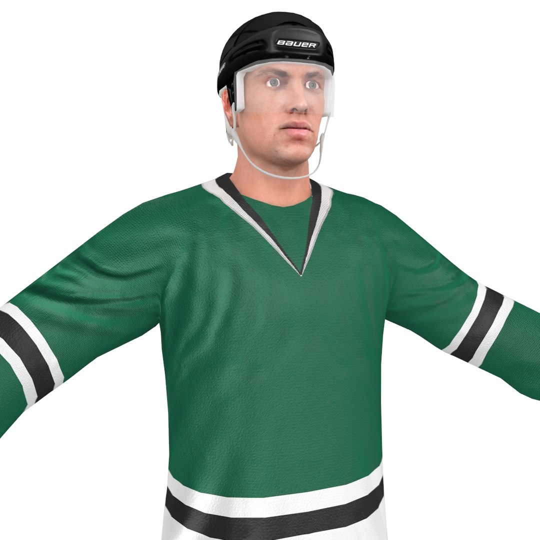3D Hockey Player Model - TurboSquid 1278690