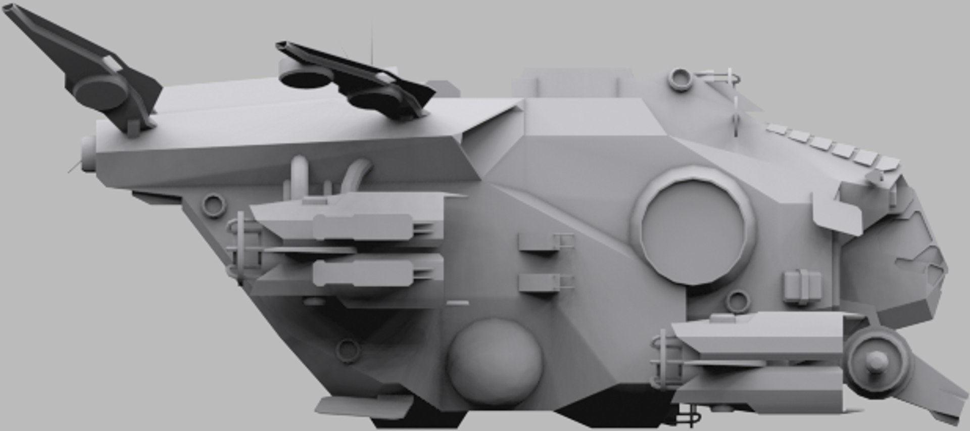 Interceptor Spaceships 3d 3ds