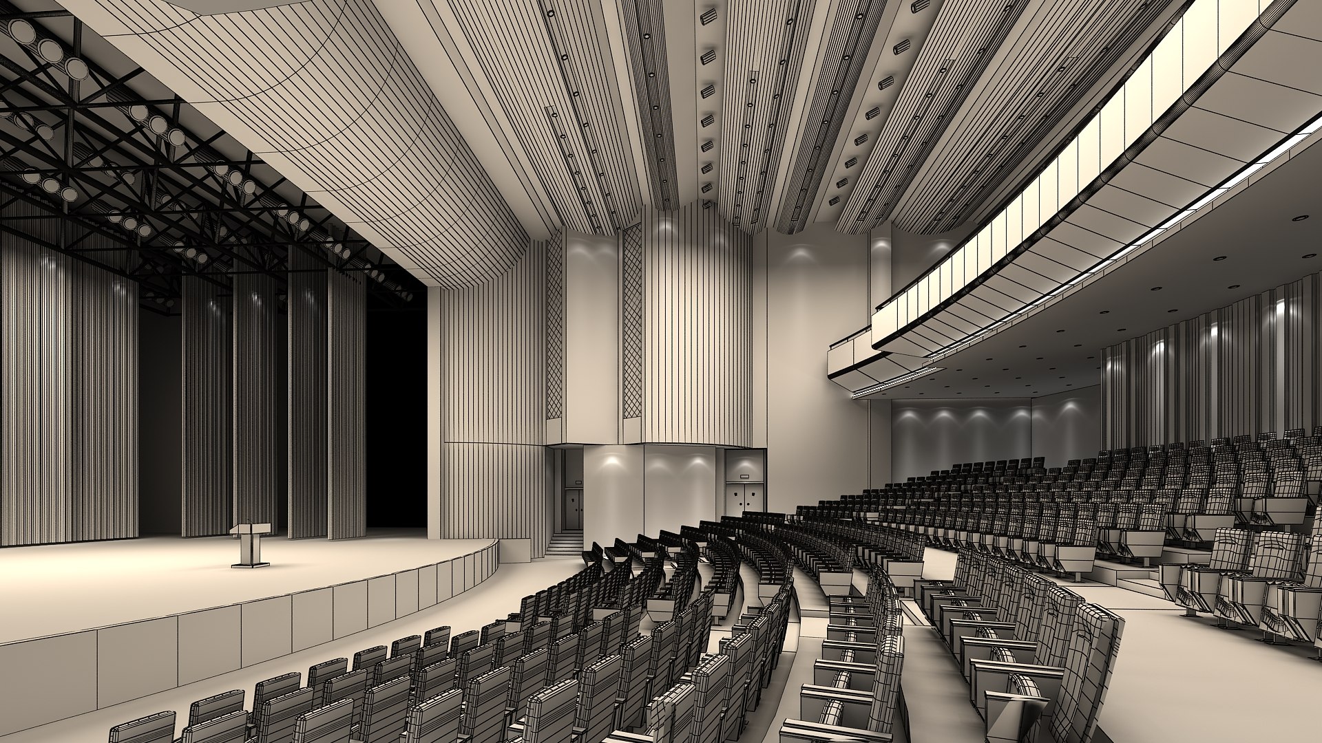 Theater 07 3D Model - TurboSquid 2181807