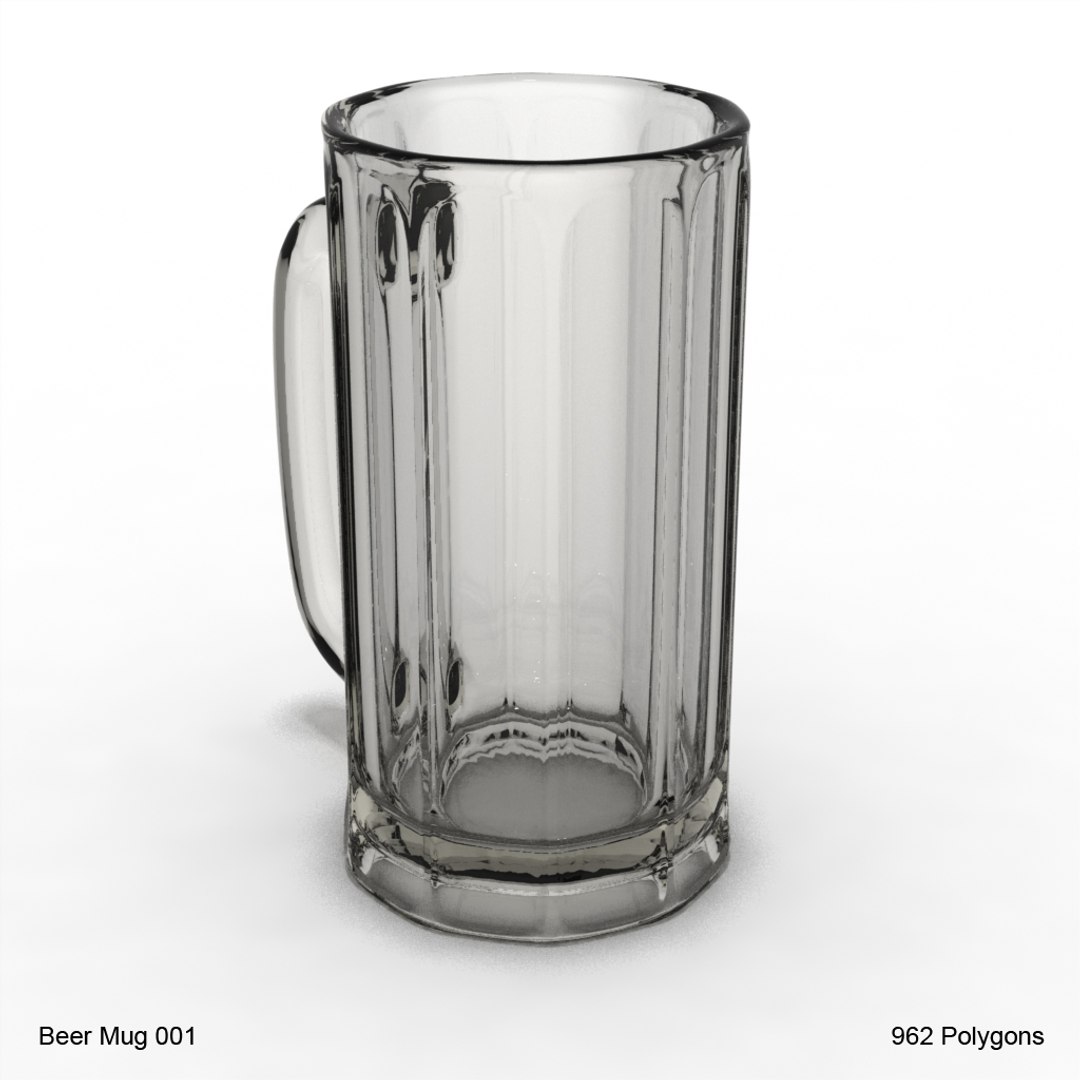 Beer Mug 3d Model