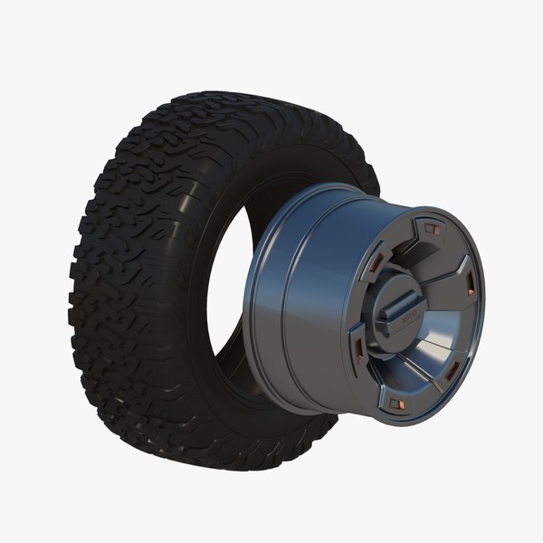 3D off road wheel - TurboSquid 2000394
