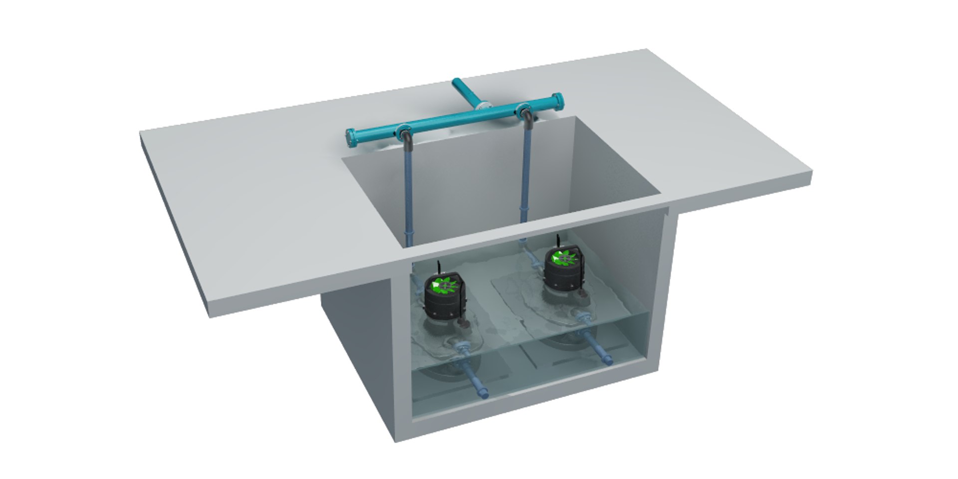 Sump Pump Submersible 3D Model - TurboSquid 1269537