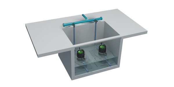 Sump pump submersible 3D model - TurboSquid 1269537