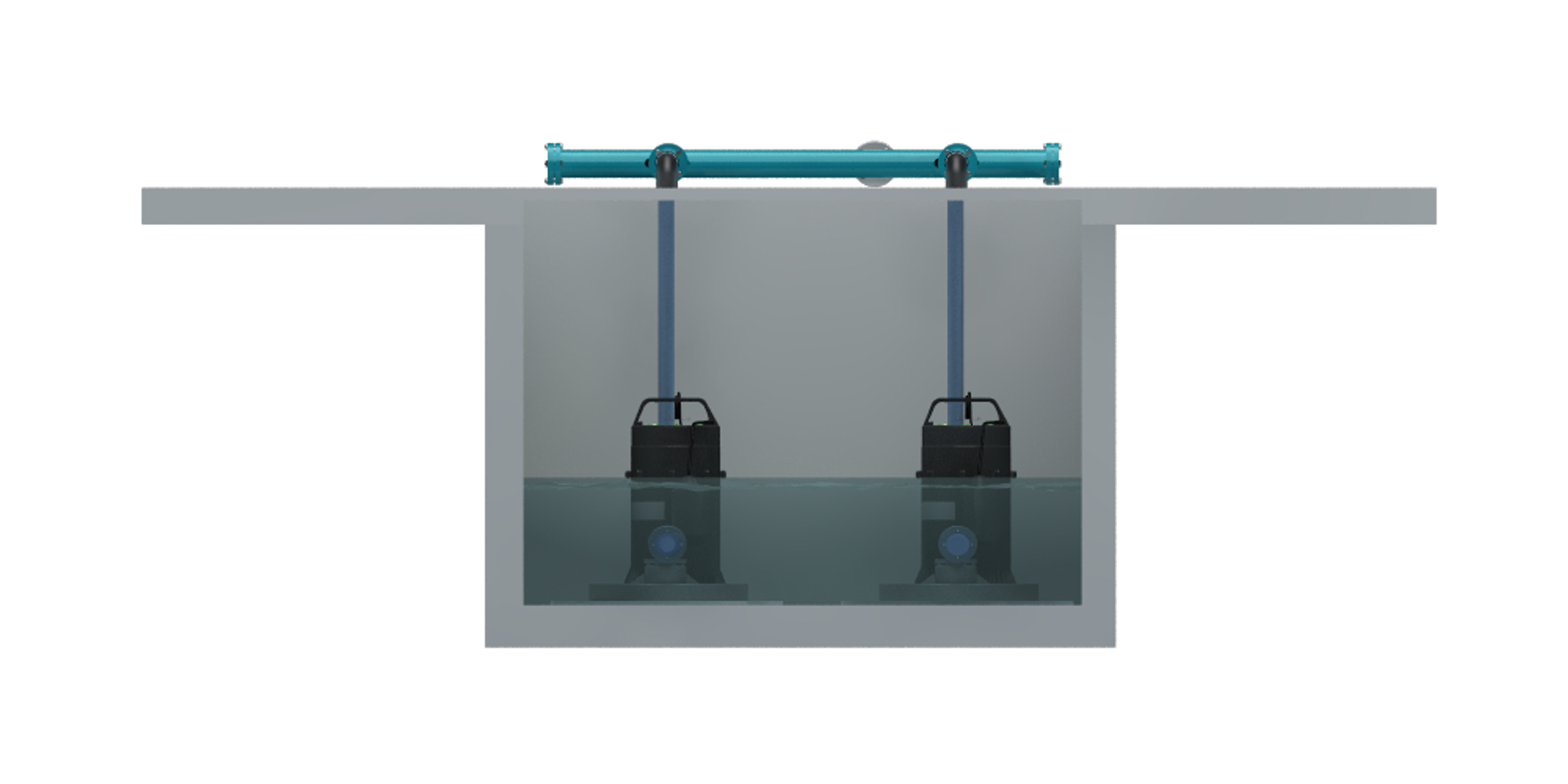 Sump pump submersible 3D model - TurboSquid 1269537