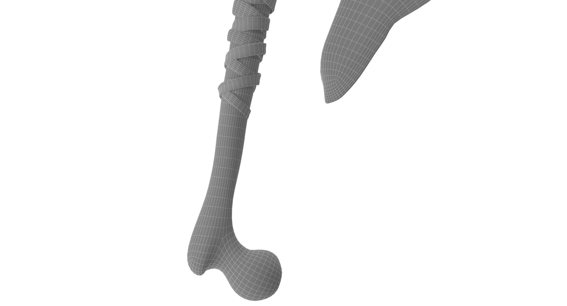 Free 3D Bone Axe - TurboSquid 1313898