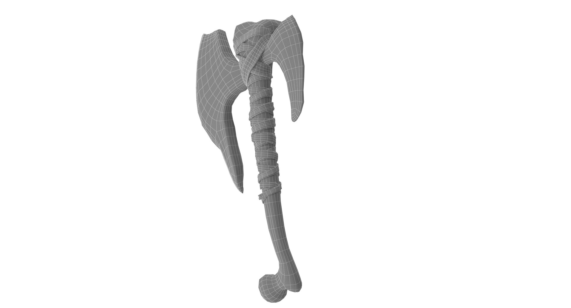 Free 3D Bone Axe - TurboSquid 1313898