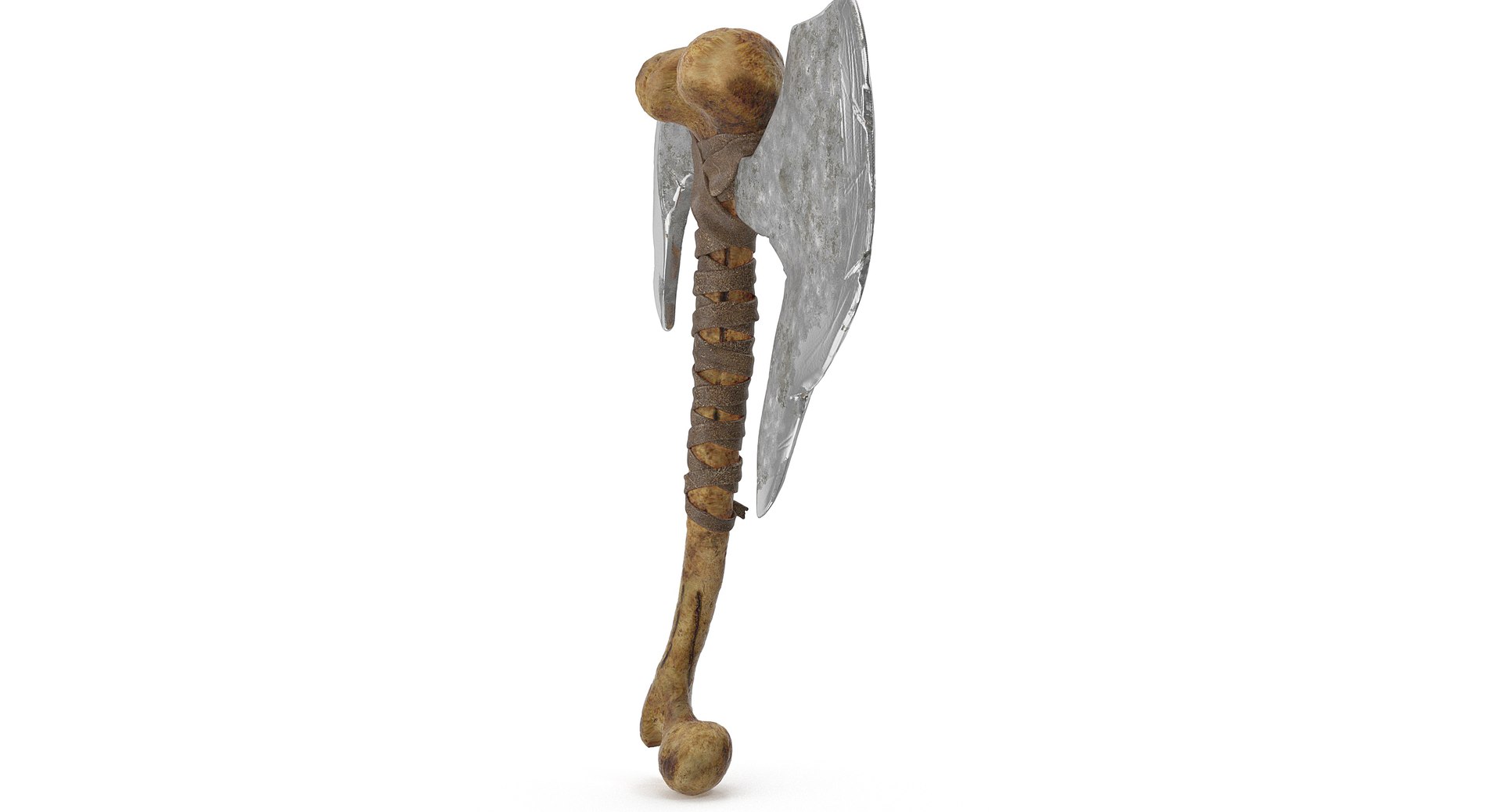 Free 3D Bone Axe - TurboSquid 1313898