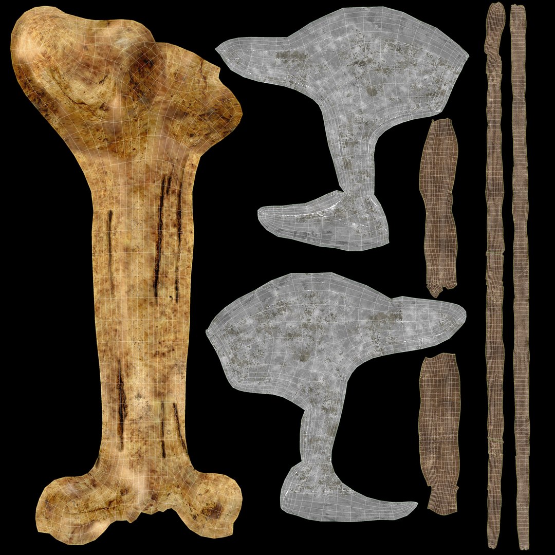 Free 3D bone axe - TurboSquid 1313898