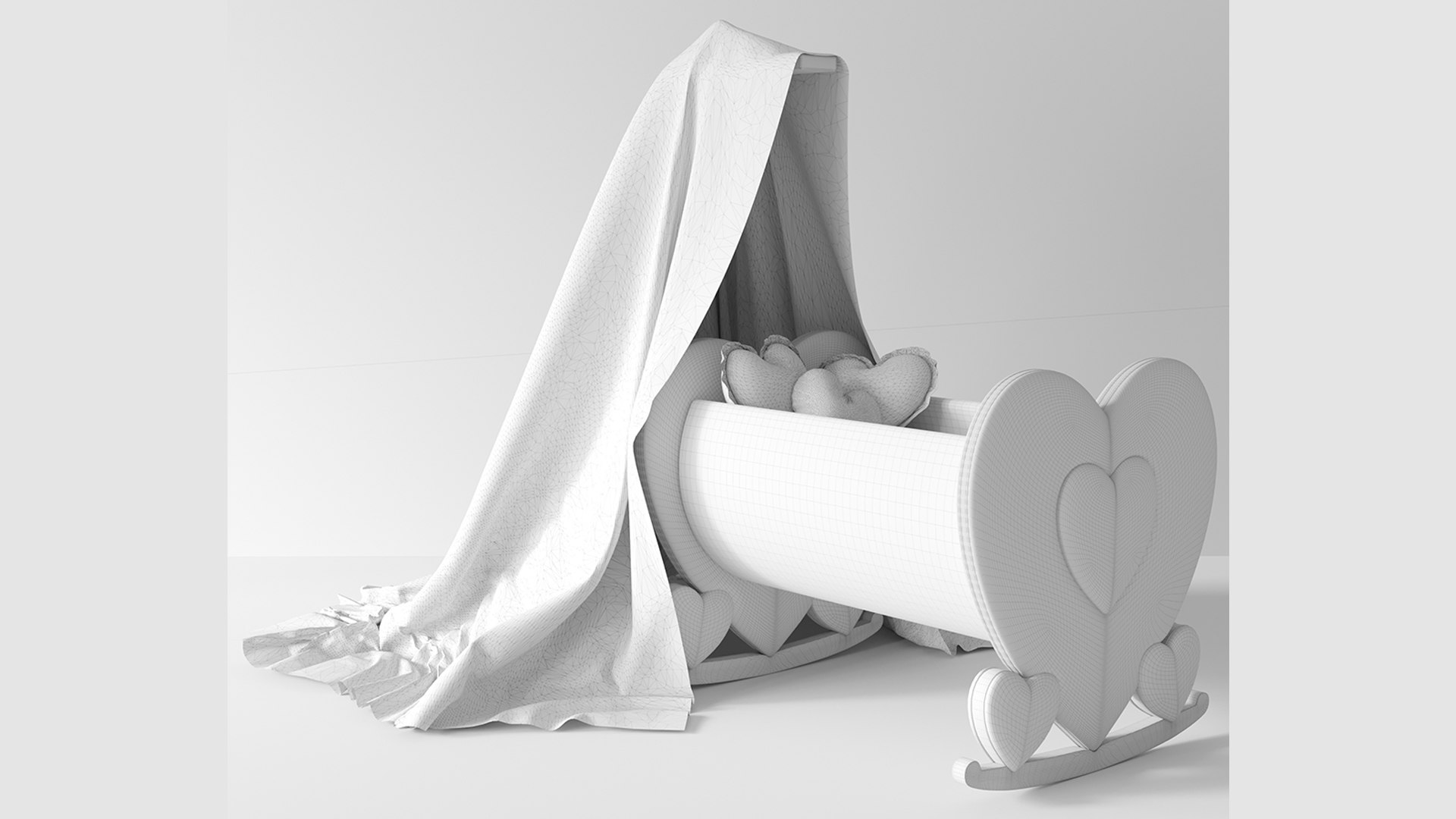 Cot 3D Model - TurboSquid 2223696