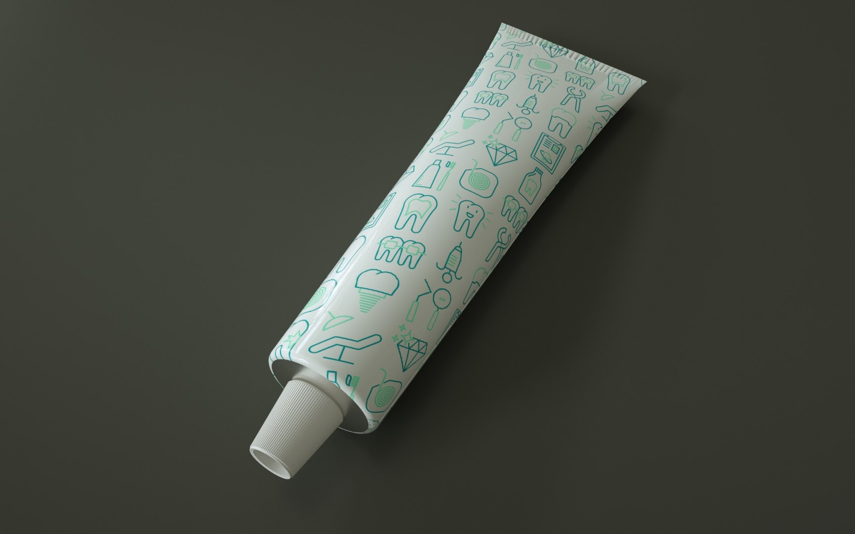 3D Toothpaste Tube Model - TurboSquid 1651008