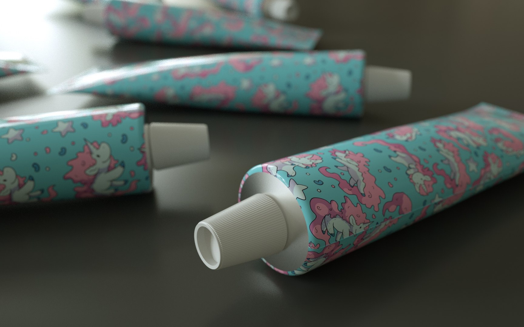 3D Toothpaste Tube Model - TurboSquid 1651008