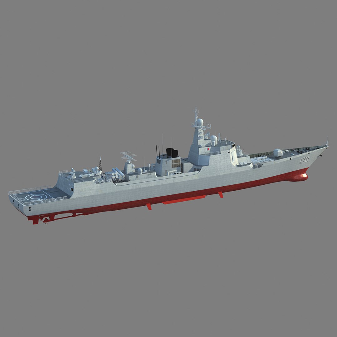 3d Type 052c Destroyer